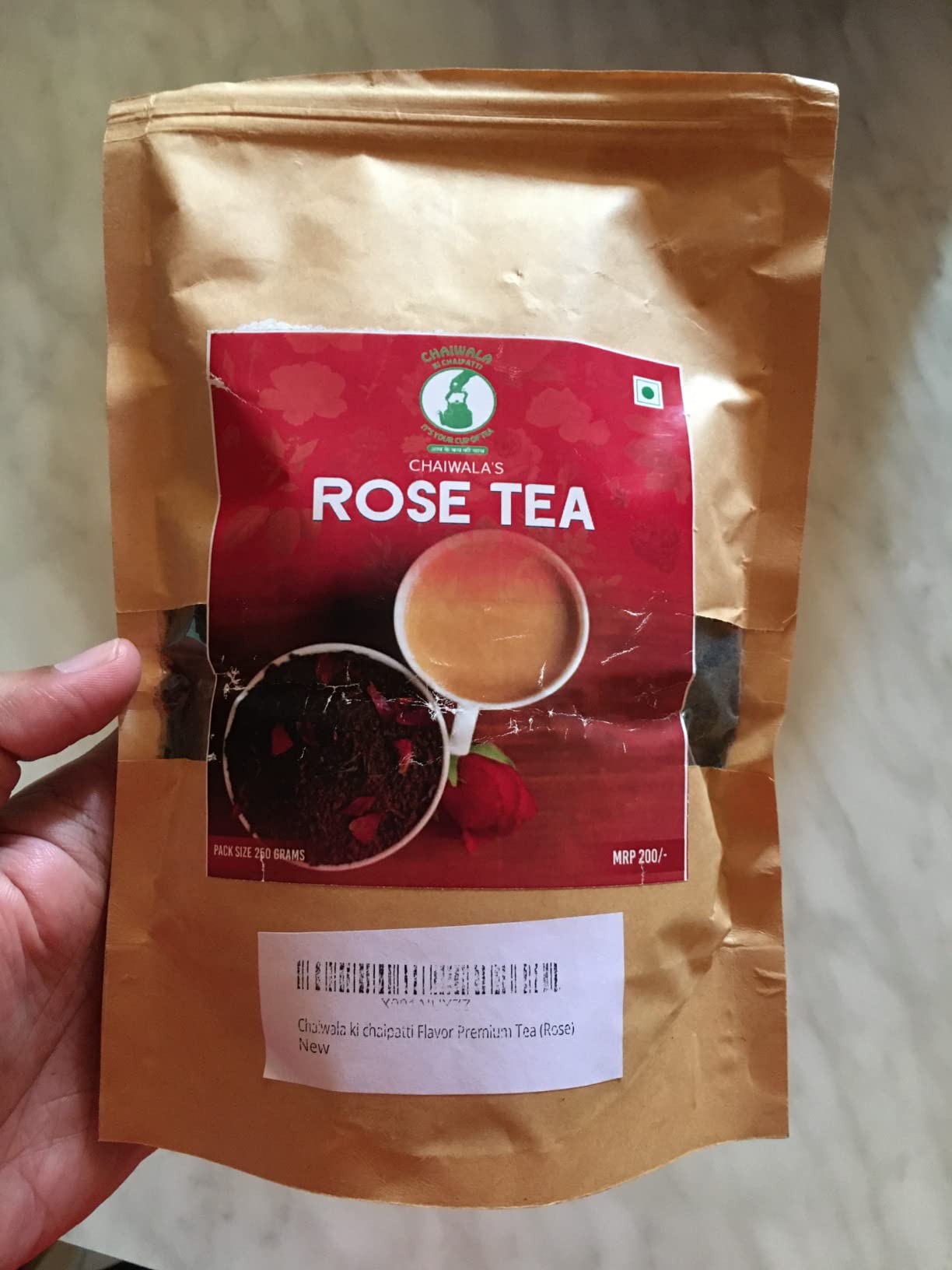 Haritima Chaiwala Ki Chaipatti Rose Flavoured Tea|Grade A - Rose Petals ...