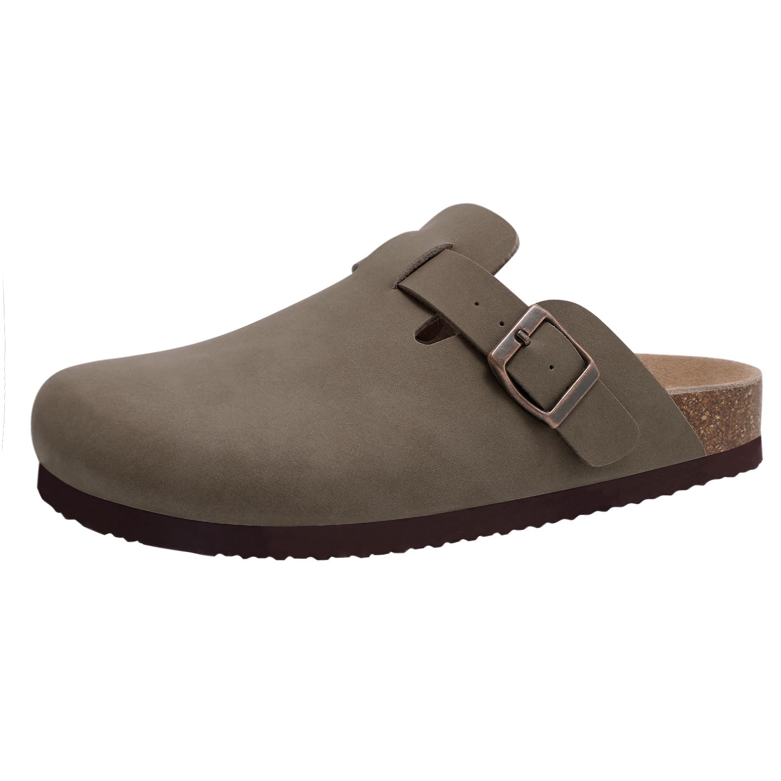 Snapklik.com : KIDMI Womens Cork Footbed Clogs Comfort Soft Potato Shoes