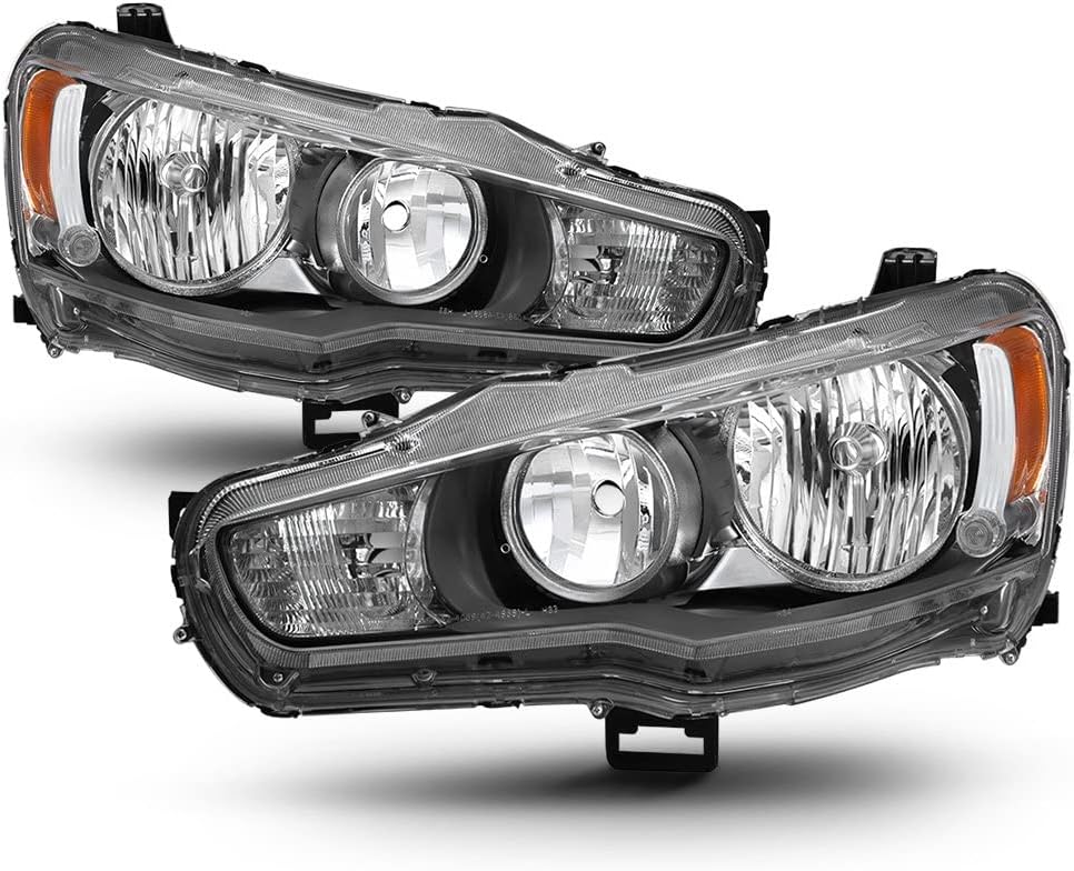 Amazon.com: AKKON - For Black 08-17 Mitsubishi Lancer 08-15 Lancer ...