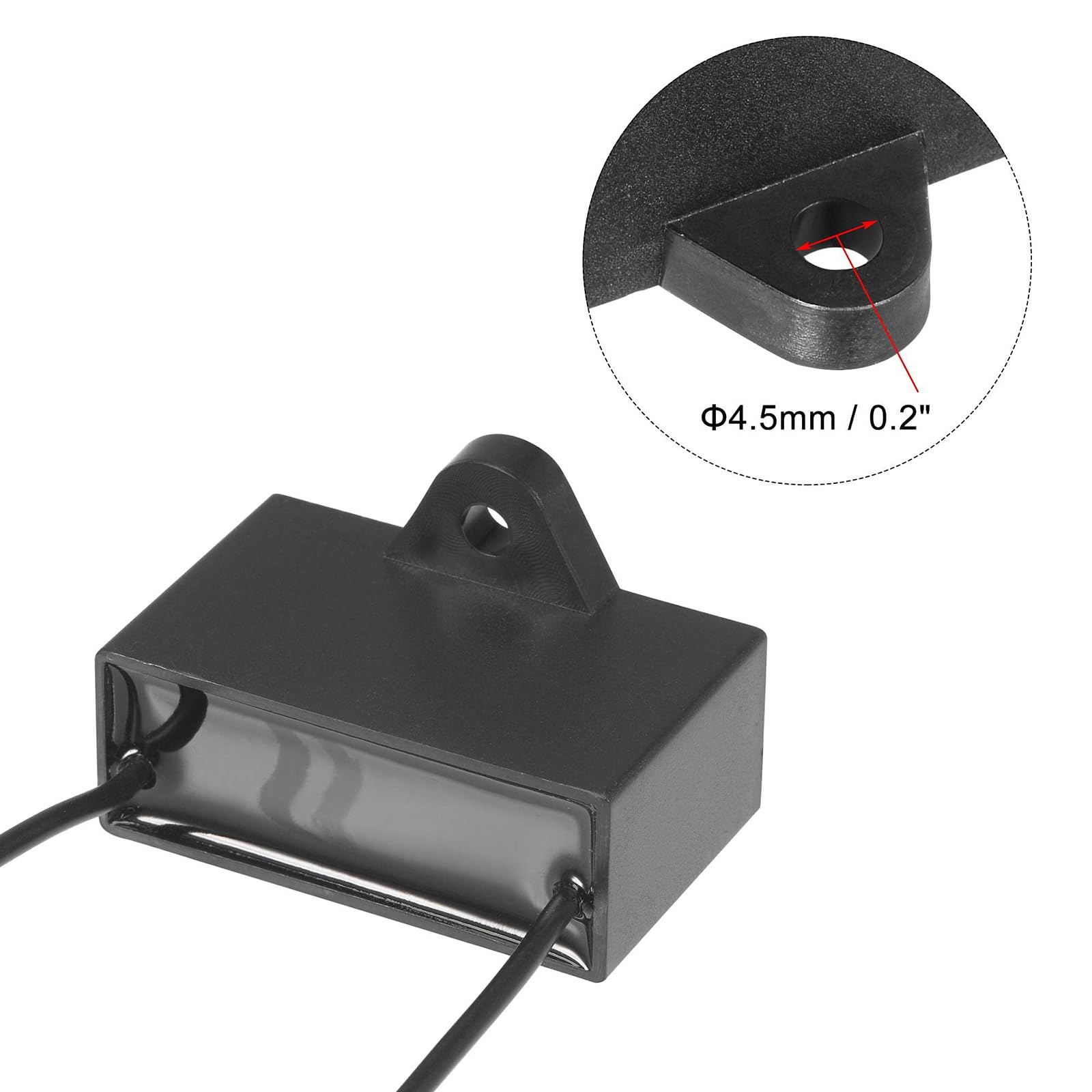 Snapklik.com : BOXONLY CBB61 4uF Ceiling Fan Capacitor 350V AC 40/85/21 ...