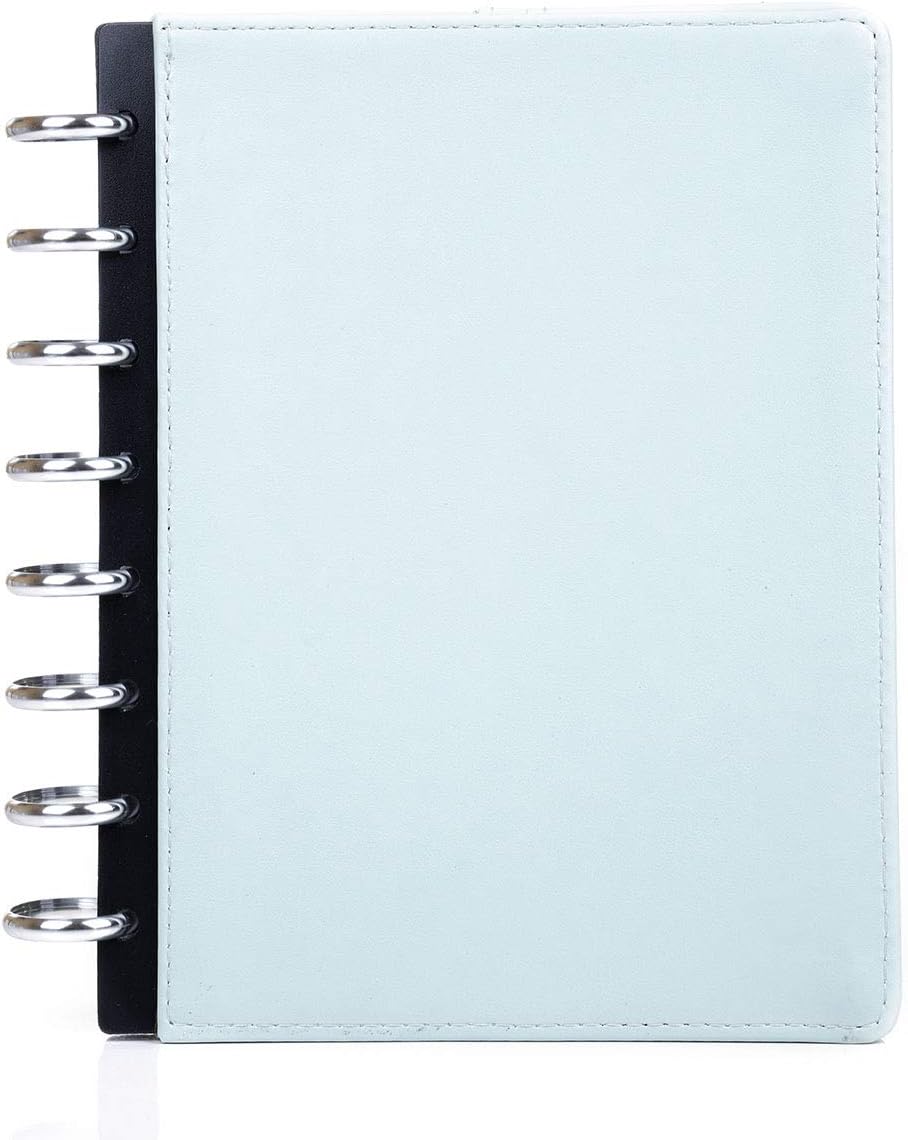 Amazon.com : Talia Discbound Notebook, ((Mint Solid Sturdy Cover ...