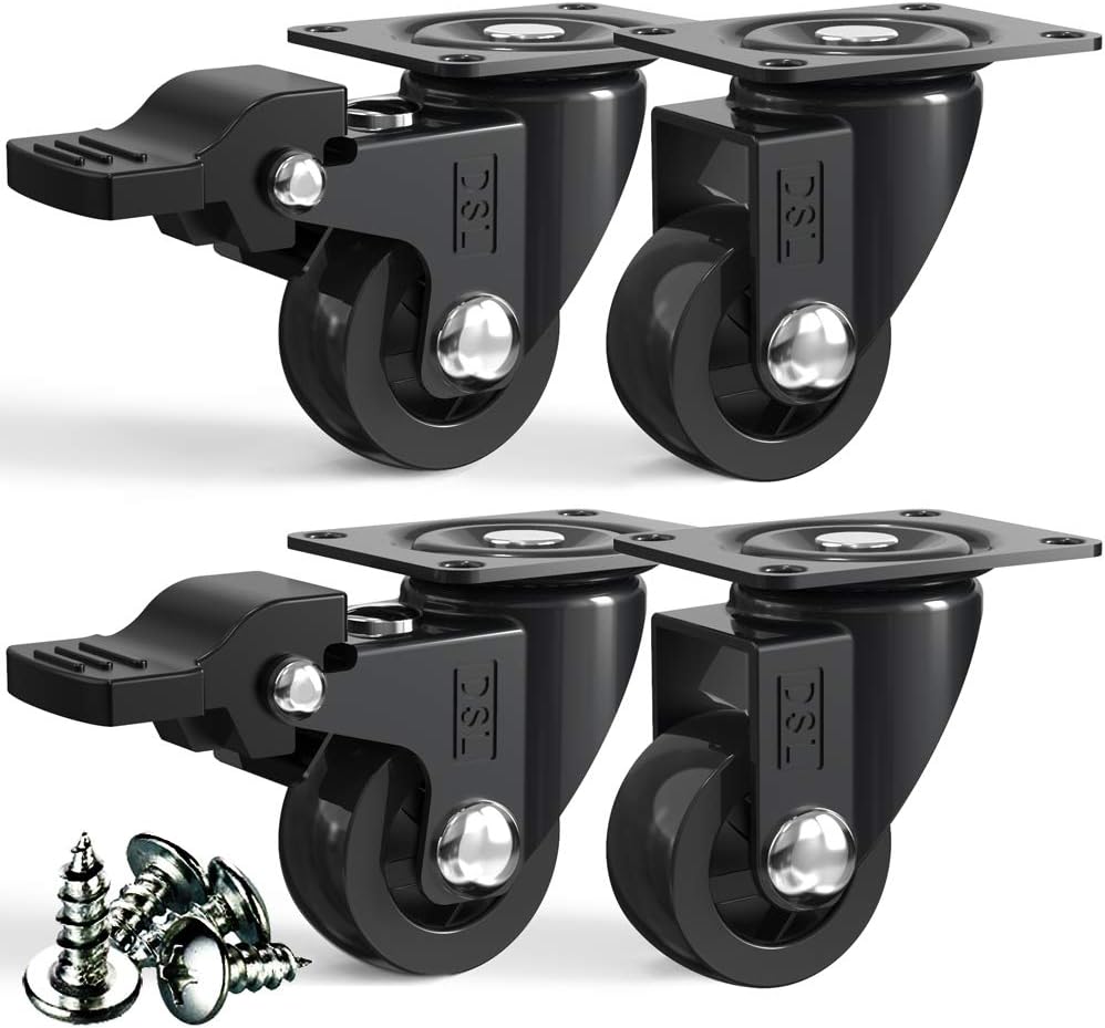Small Swivel Castor Wheels Trolley 25mm– DSL Heavy Duty Caster Wheels ...