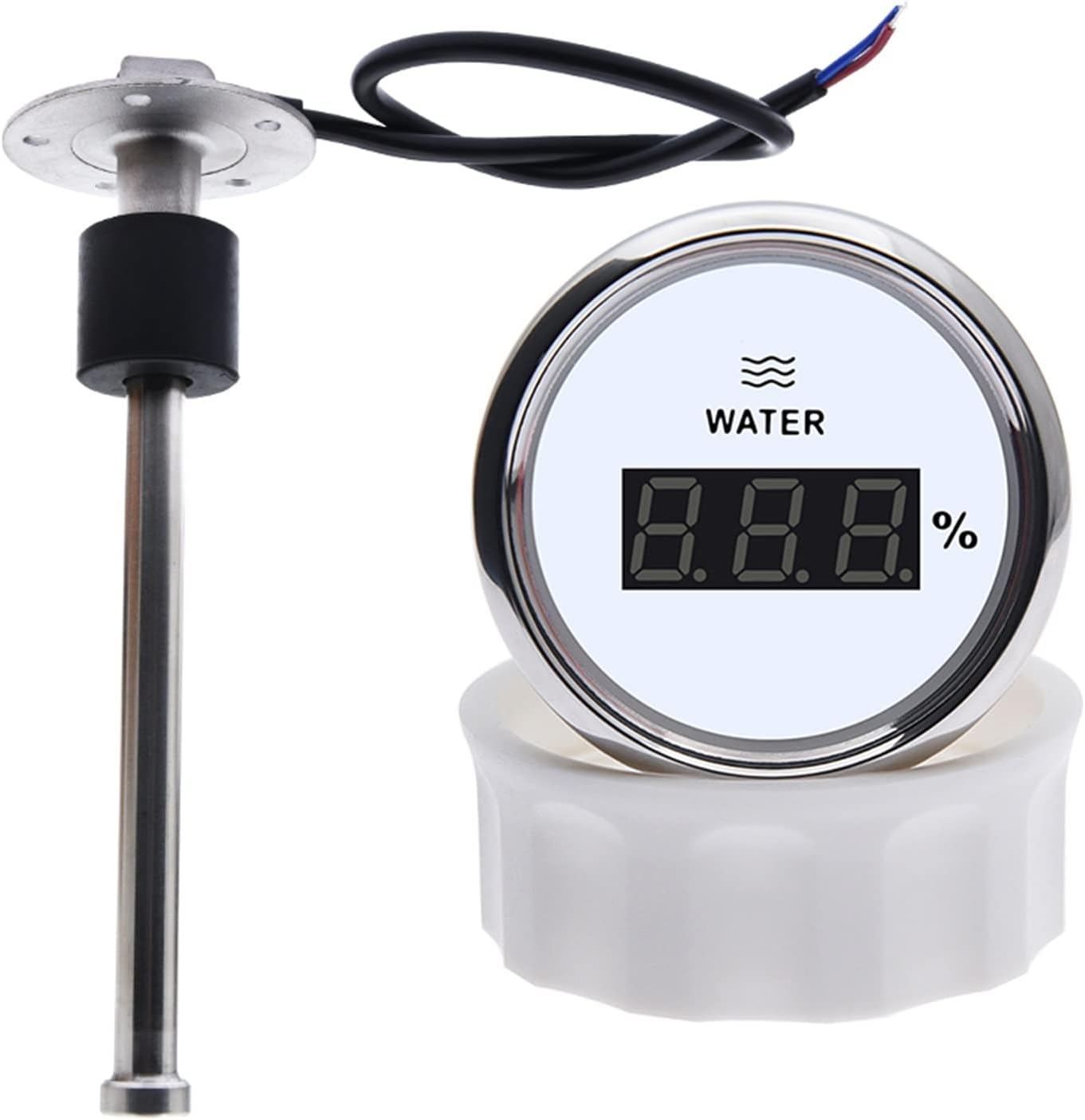 Amazon.co.jp: Automatic Water Tank Level Gauge Marine Water Level ...