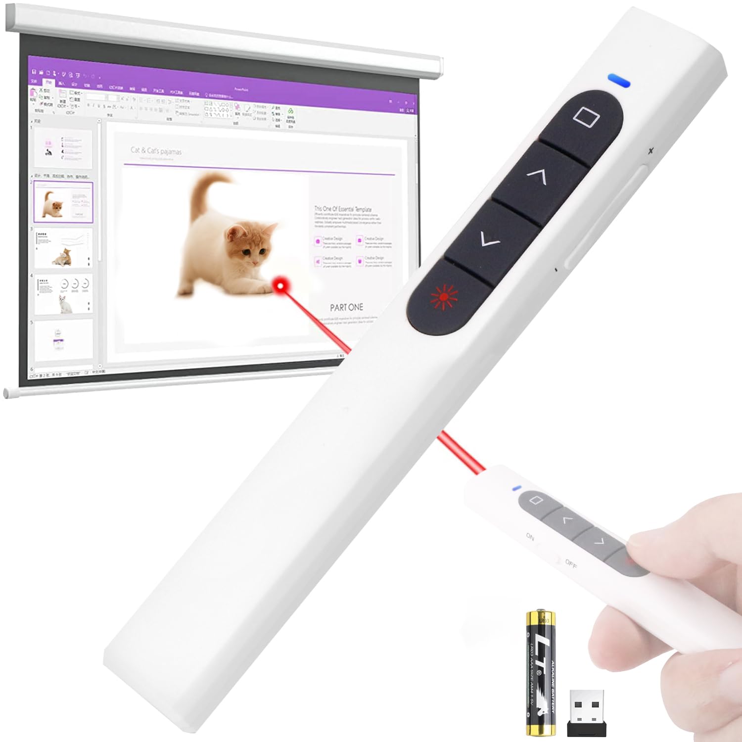 Snapklik.com : Wireless Presentation Clicker, Presenter Remote