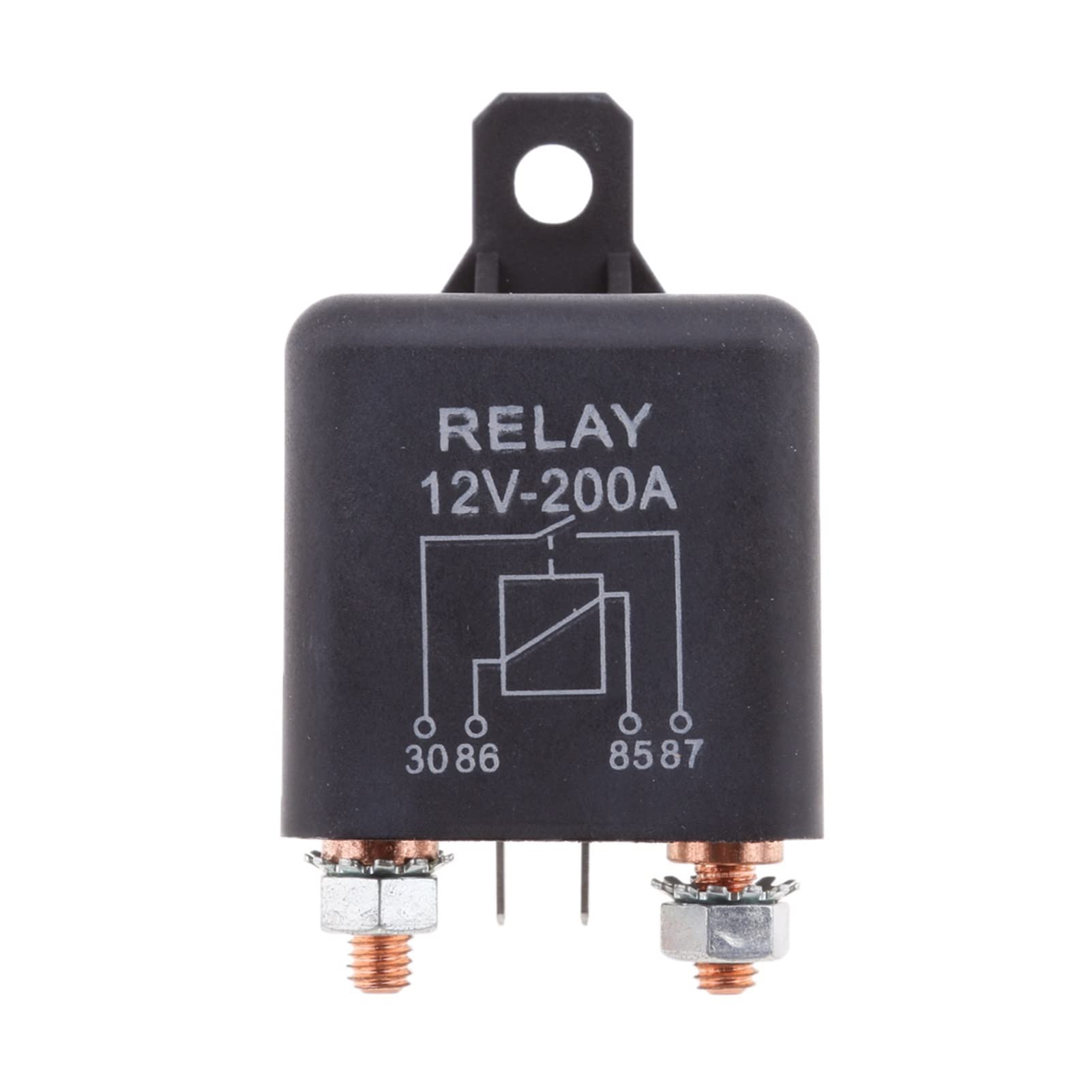 Amazon.com: Relay 12V D C 200 Amp Split Charge Motorcycle Relay Switch ...