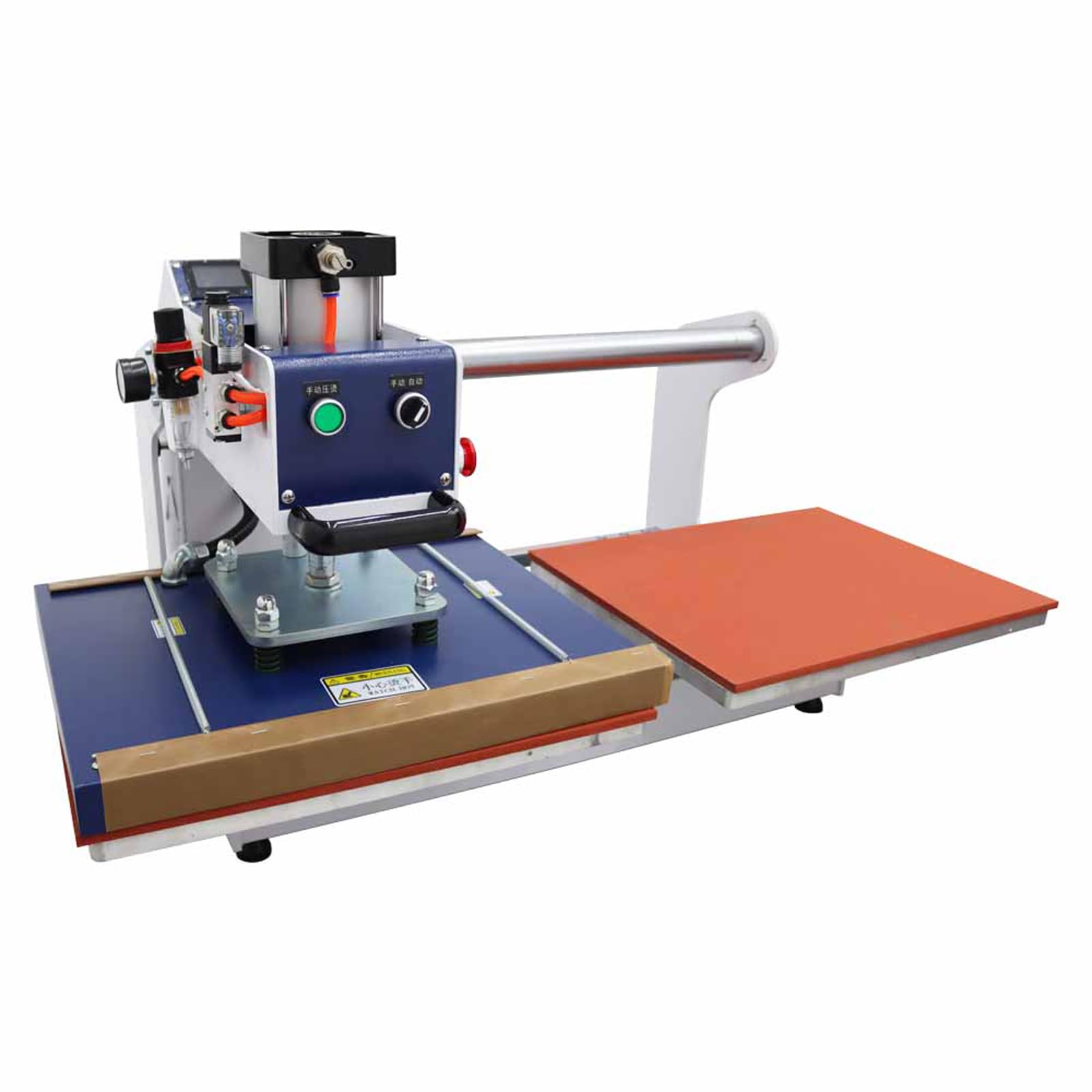 Amazon.com: TECHTONGDA 16x20in Pneumatic Heat Press Machine 110V Double ...