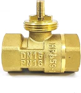 Amazon.com: DN15 DN20 DN25 Electric Motorized Thread Brass Ball Valve ...