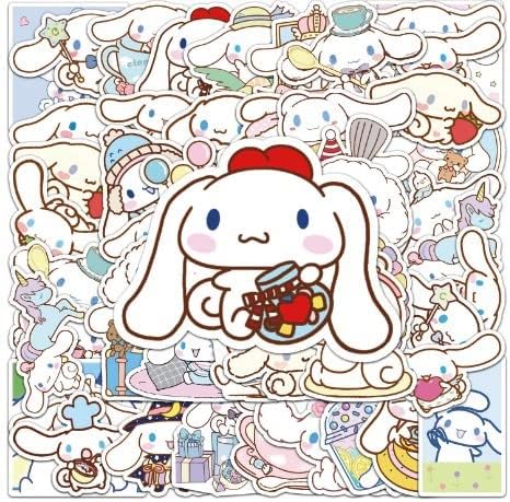 Amazon.com: 50PCS Cinnamoroll Anime Stickers Cute Dog Stickers Vinyl ...