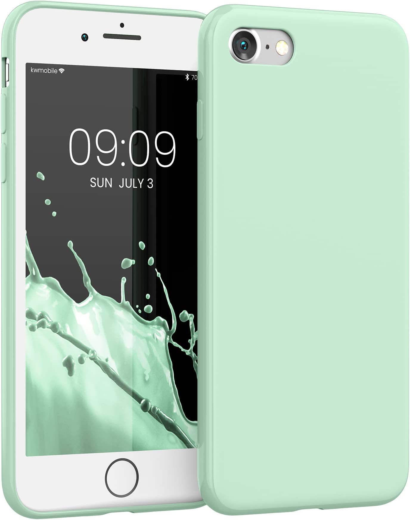 JETech Coque Silicone pour iPhone SE 3/2 (modèle 2022/2020), iPhone 8/7 ...