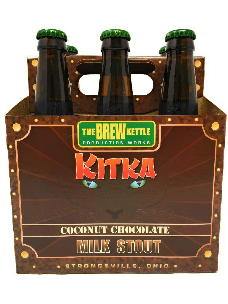 Amazon.com: THE BREW KETTLE Kitka Coconut Stout 6Pk, 12 FZ : Grocery ...