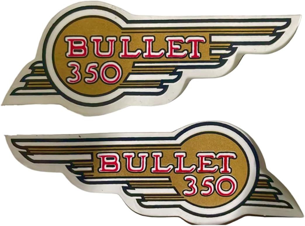 Side Box Sticker Compatible with Royal Enfield Bullet : Amazon.in: Car ...