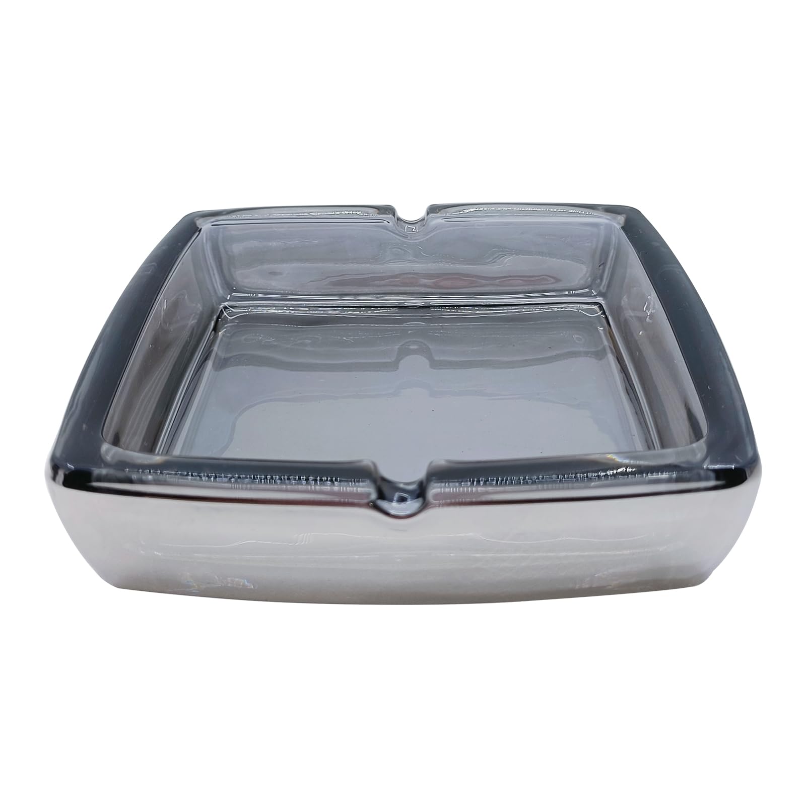 Amazon.com: AnRui Crystal Glass Ashtray Classic Square Ashtray for ...