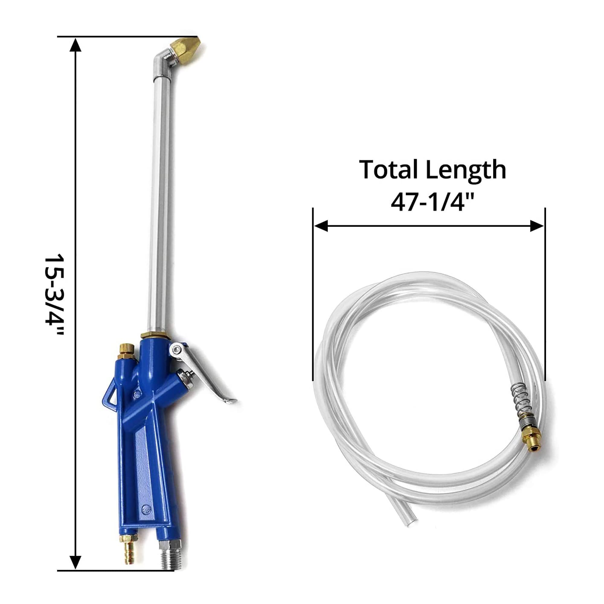 Air Suction Gun Air Blow Gun, 40cm Pneumatic Engine Cleaning Gun ...