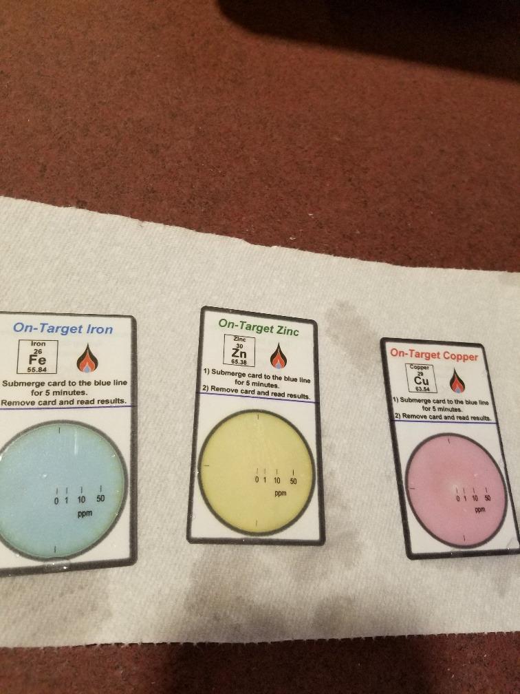 Amazon.com: On-Target Water Testing Kits, Quick Water Testing Cards ...