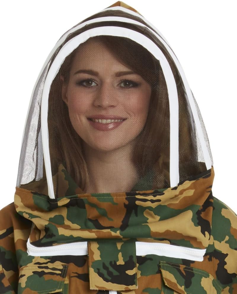 Amazon.com : Natural Apiary - Beekeeping Veil for APIARIST Suits or ...