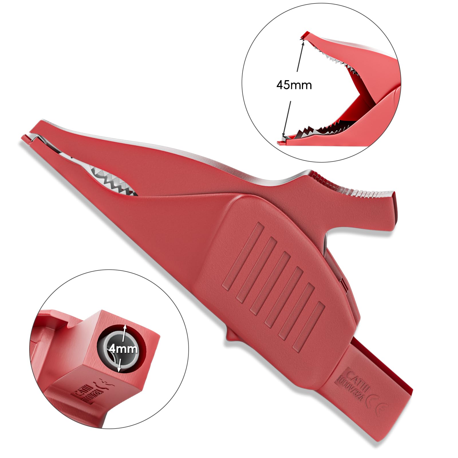 Snapklik.com : Goupchn Multimeter Test Leads Kit 8PCS Test Cable Set