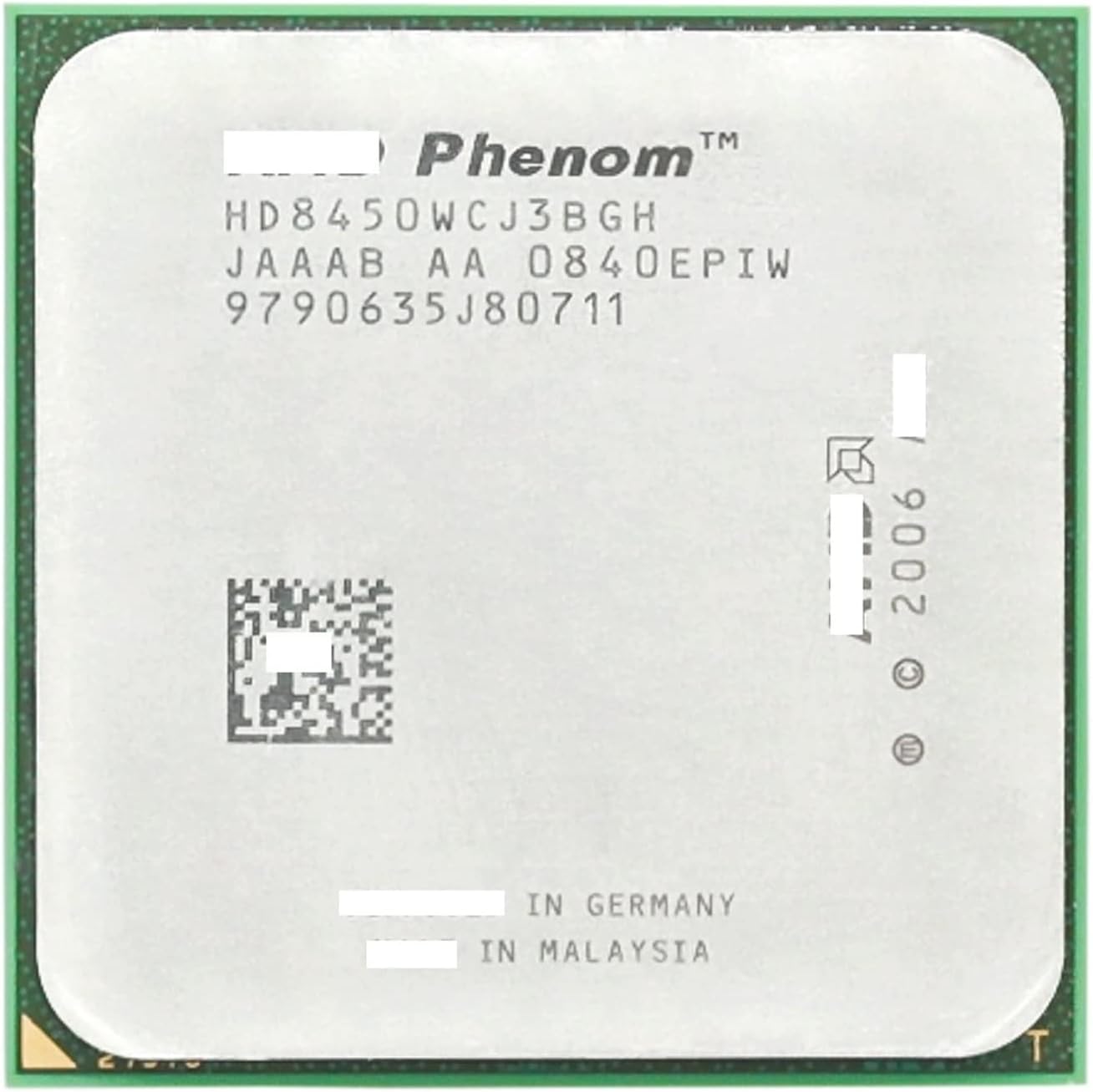 CPU 3PC Phenom X3 8450 Triple-Core Desktop 2.1GHz CPU Socket AM2 ...