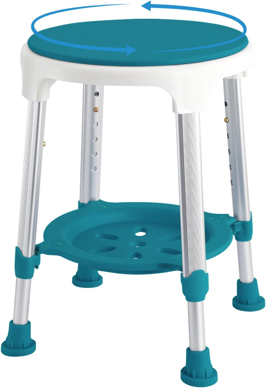 Amazon.com: Shower Chair & Bath Rotating Stool for Elderly 360° Swivel ...