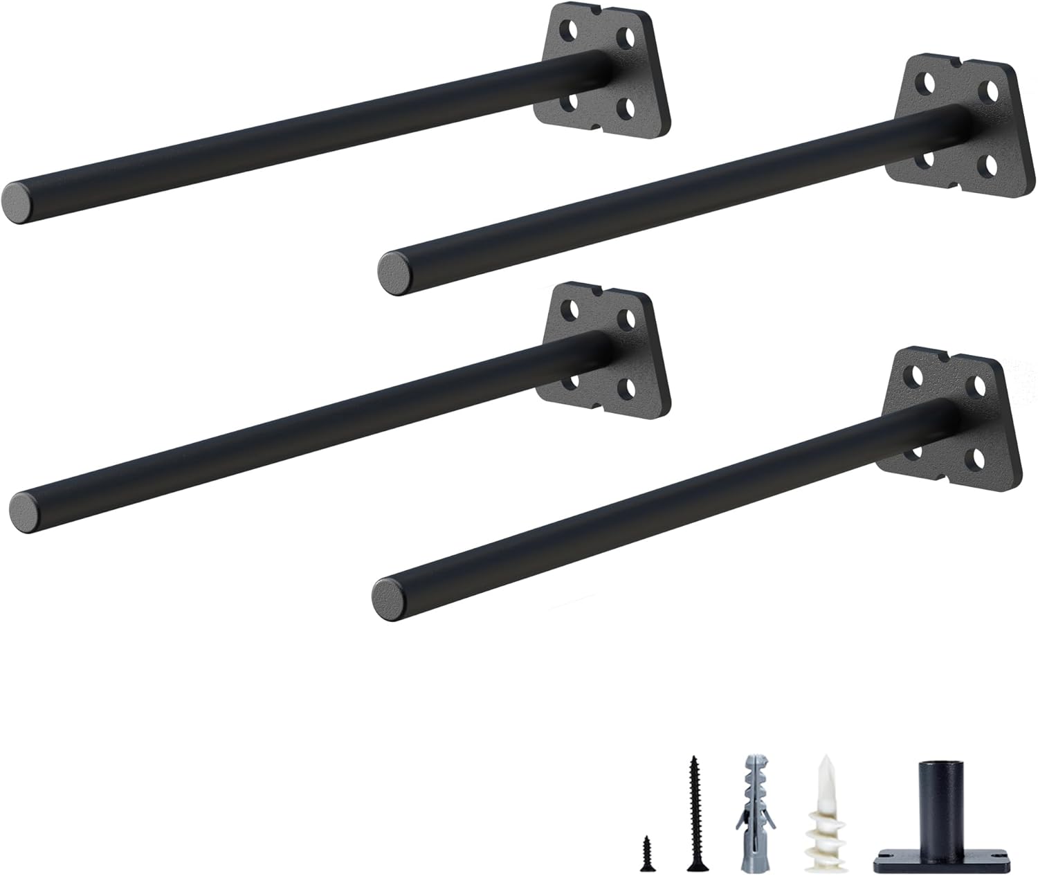 Amazon.com: NEODROP 4-Pack 8 Inch Hidden Floating Shelf Bracket, Heavy ...