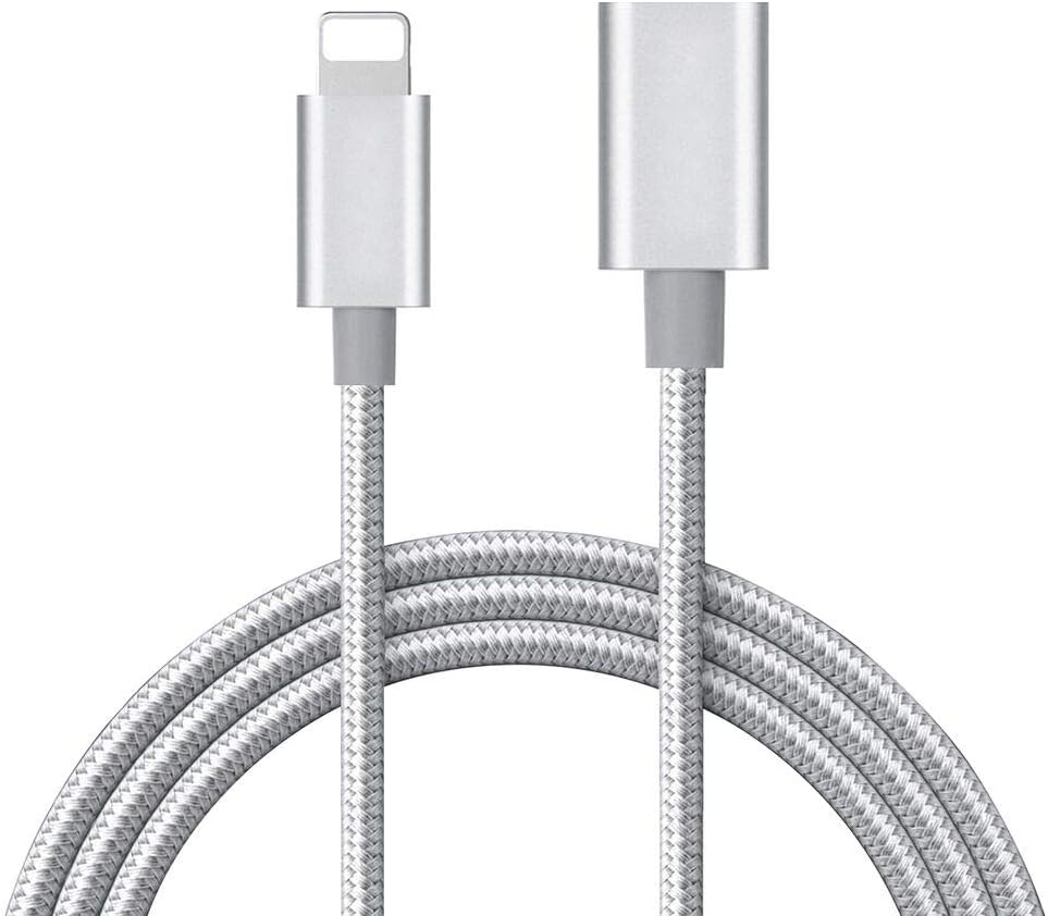 Amazon.com: MeloAudio 3.3FT Braid Extension Cord Cable Charging Sync ...