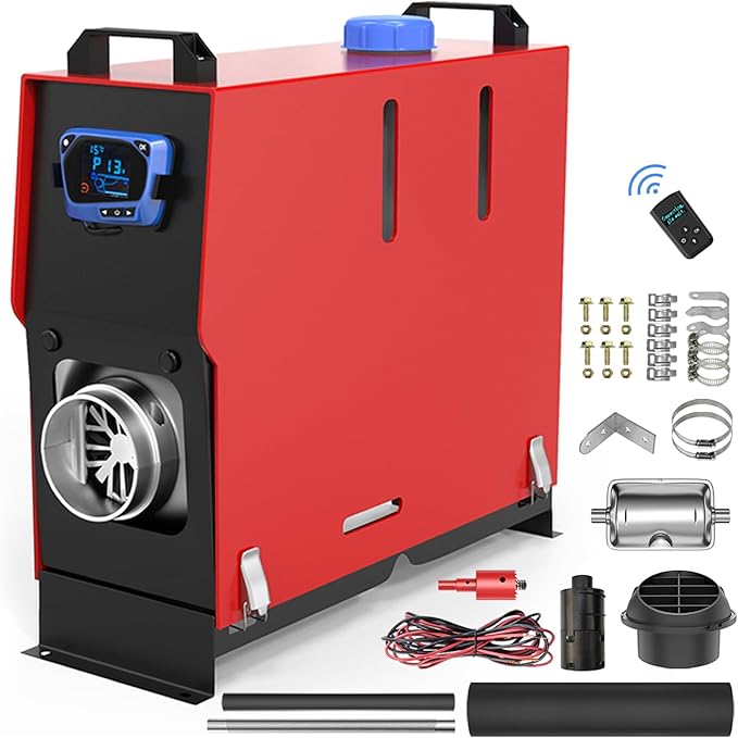 Amazon.com: Diesel Heater 8KW 12V, IMAYCC All-in-One Diesel Air Heater ...