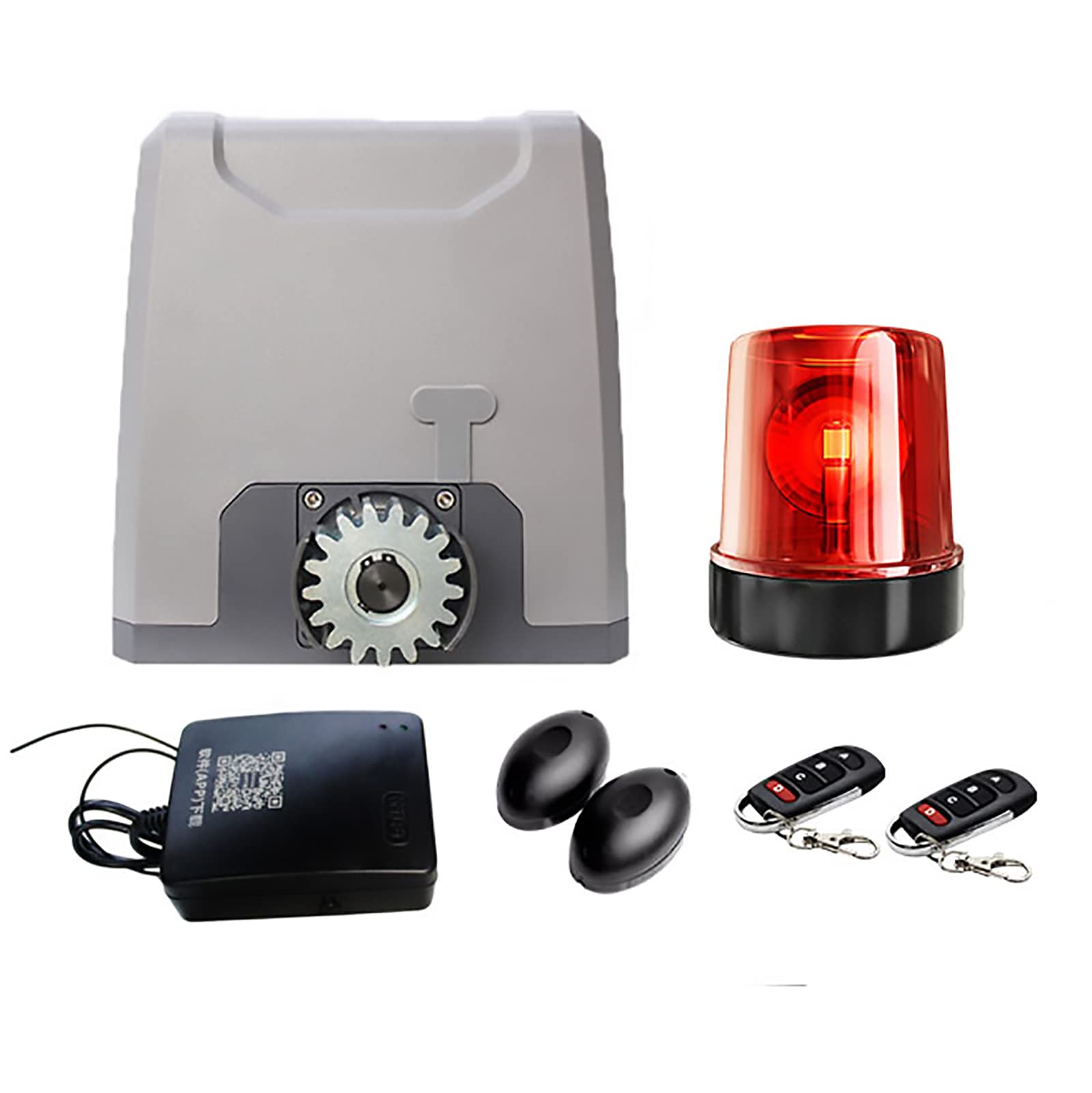 Buy EGZYYSWD Automatic Sliding Gate Opener Industrial Commercial, Rack ...