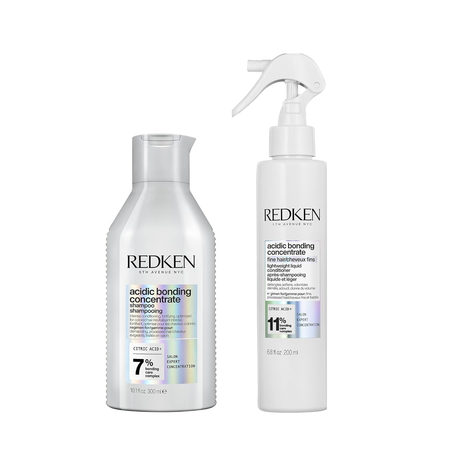 Amazon.com: REDKEN Bonding Shampoo & Lightweight Liquid Conditioner Set ...