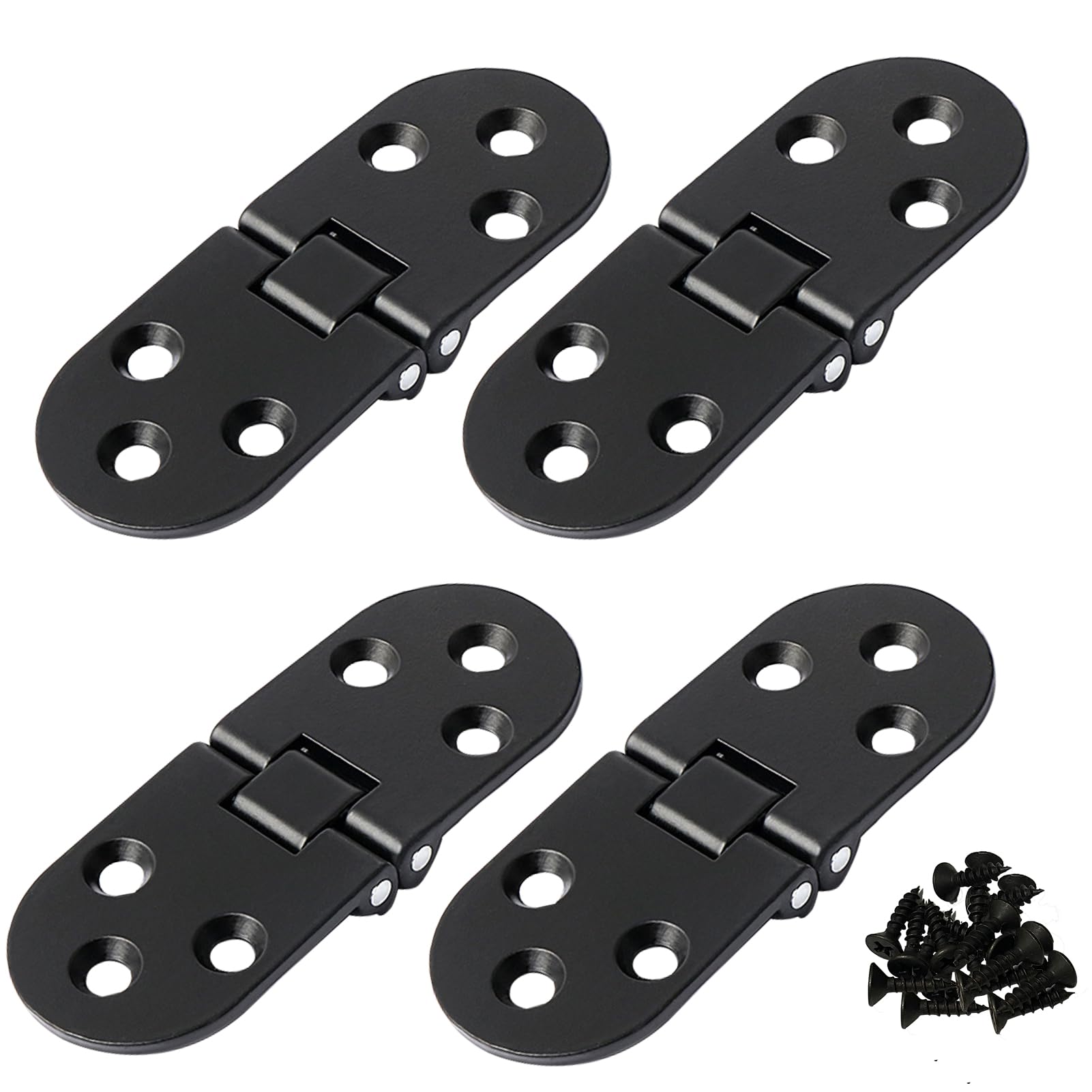 4 Pcs Zinc Alloy Folding Hinges|180 Degree Butt Hinge|Sewing Machine ...