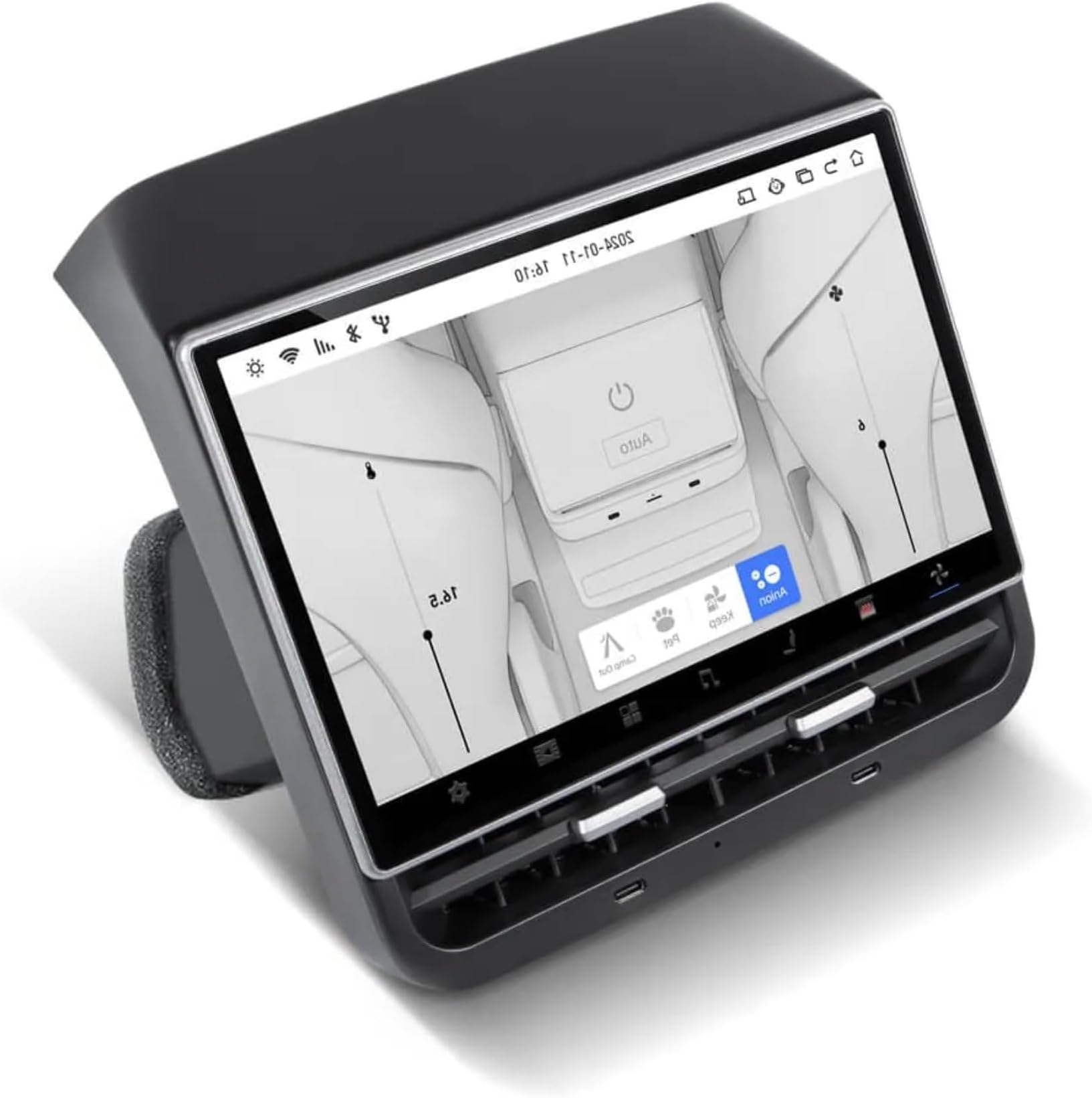 Amazon.com: SNKOL 8.66 inch Rear Display Screen for Tesla Model 3 2019 ...