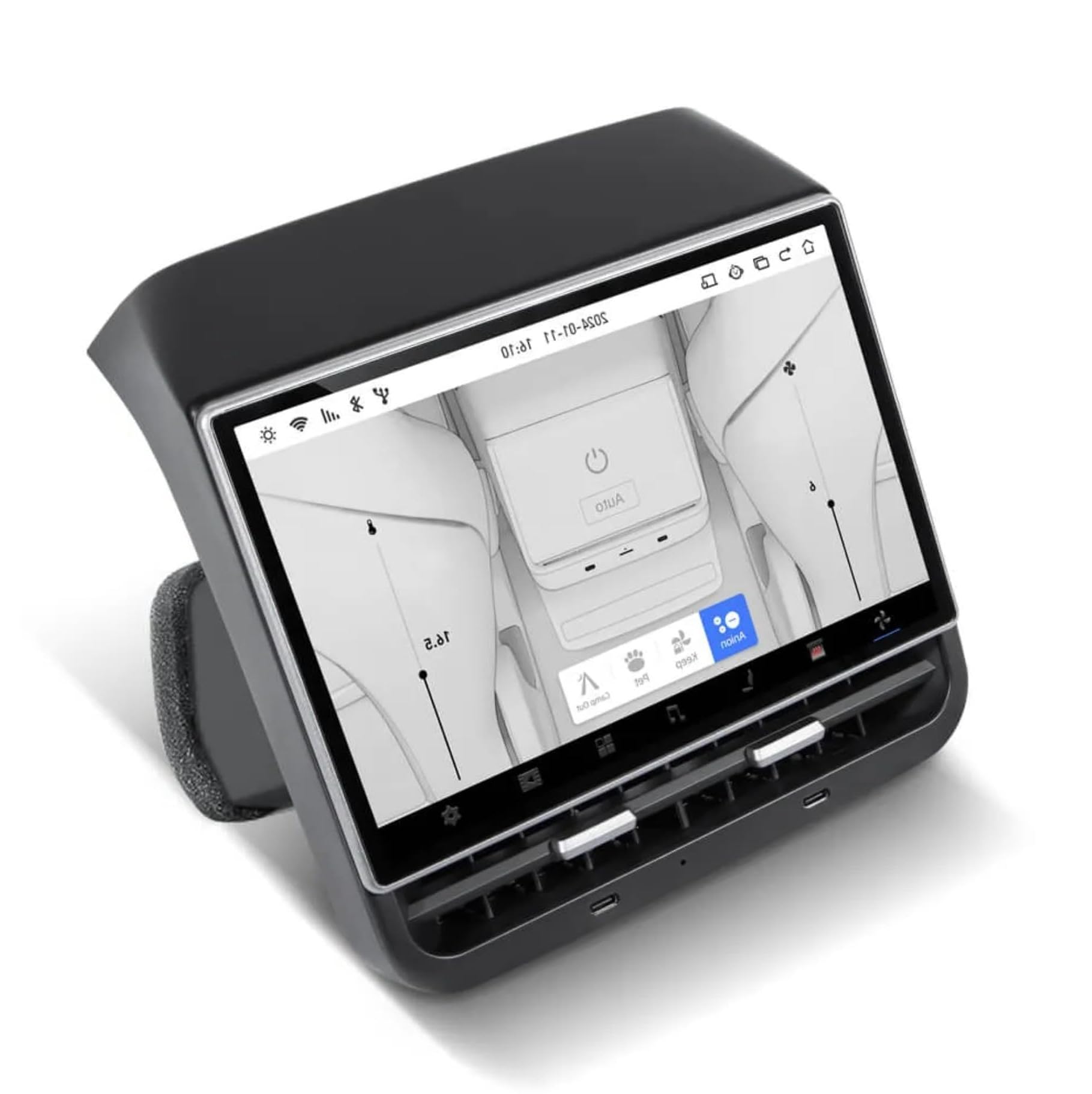 Amazon.com: SNKOL 8.66 inch Rear Display Screen for Tesla Model 3 2019 ...