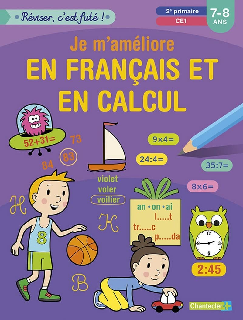 FRANÇAIS ET CALCUL 7-8 ANS : Collectif: Amazon.ca: Books