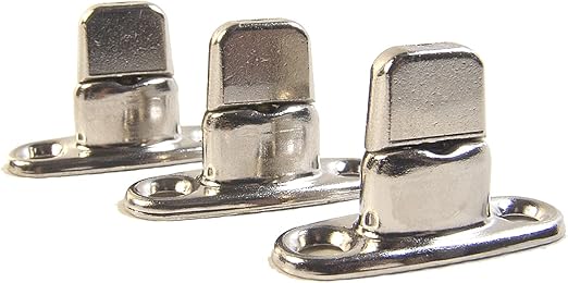 Common Sense Fastener, Turn Button, Double Height, 2 Hole Stud, 10 ...
