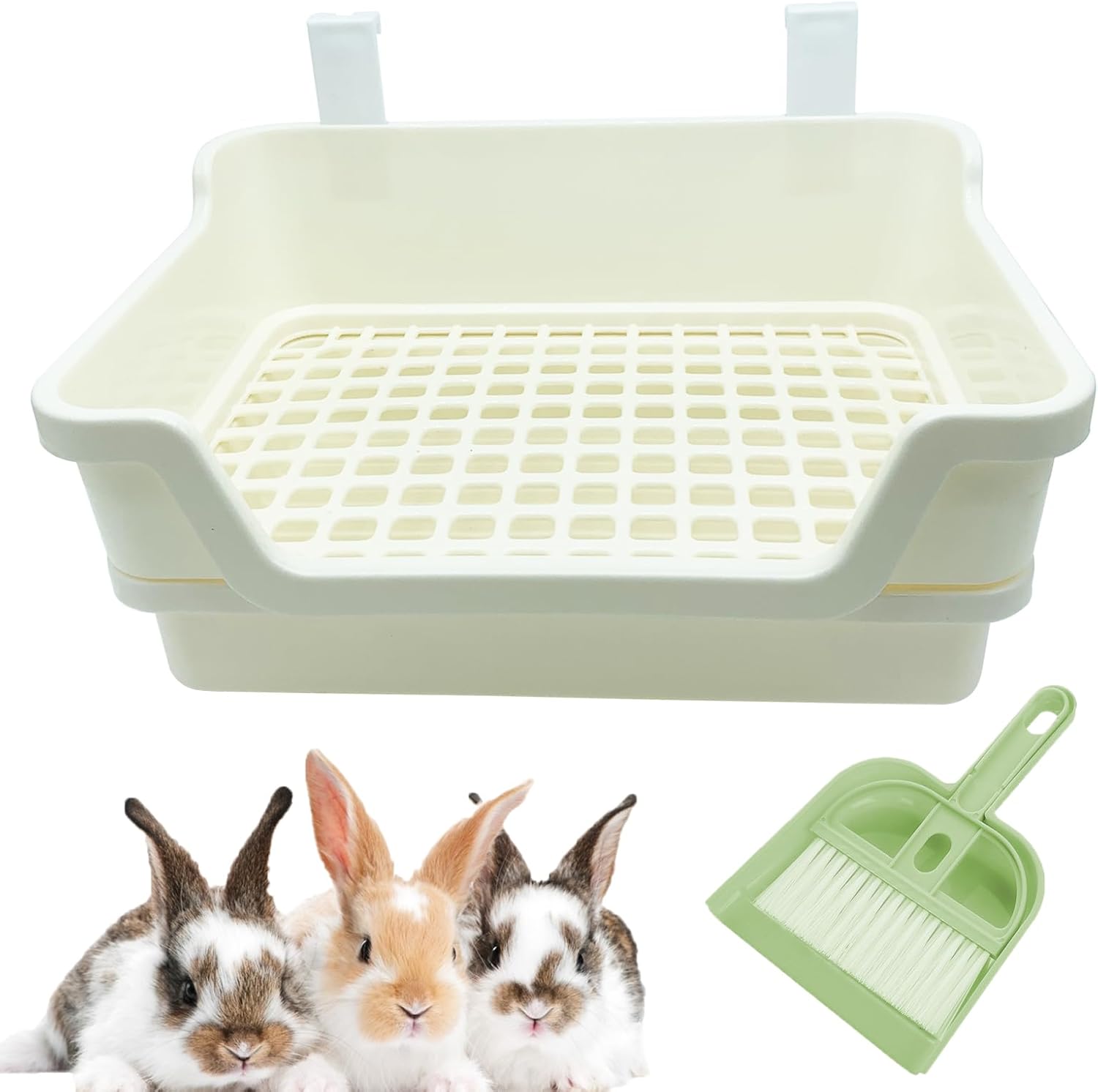 Amazon.com : WEWAYKGJ Extra Large Rabbit Litter Box Bunny Litter Pan ...