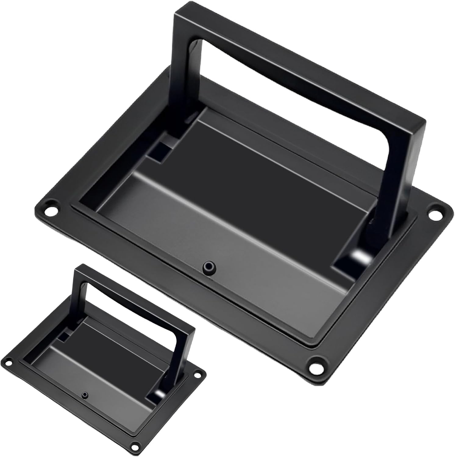 evan Recessed Door Pull Handles, Large Zinc Alloy Folding Pull Handle ...