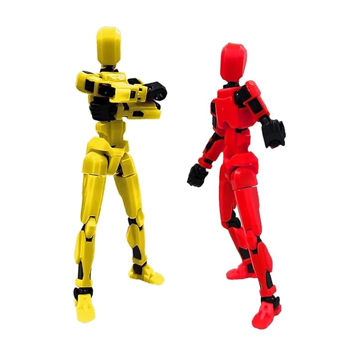 Buy Titan 13 Action Figure Set, Movable Robot Action Figure ...