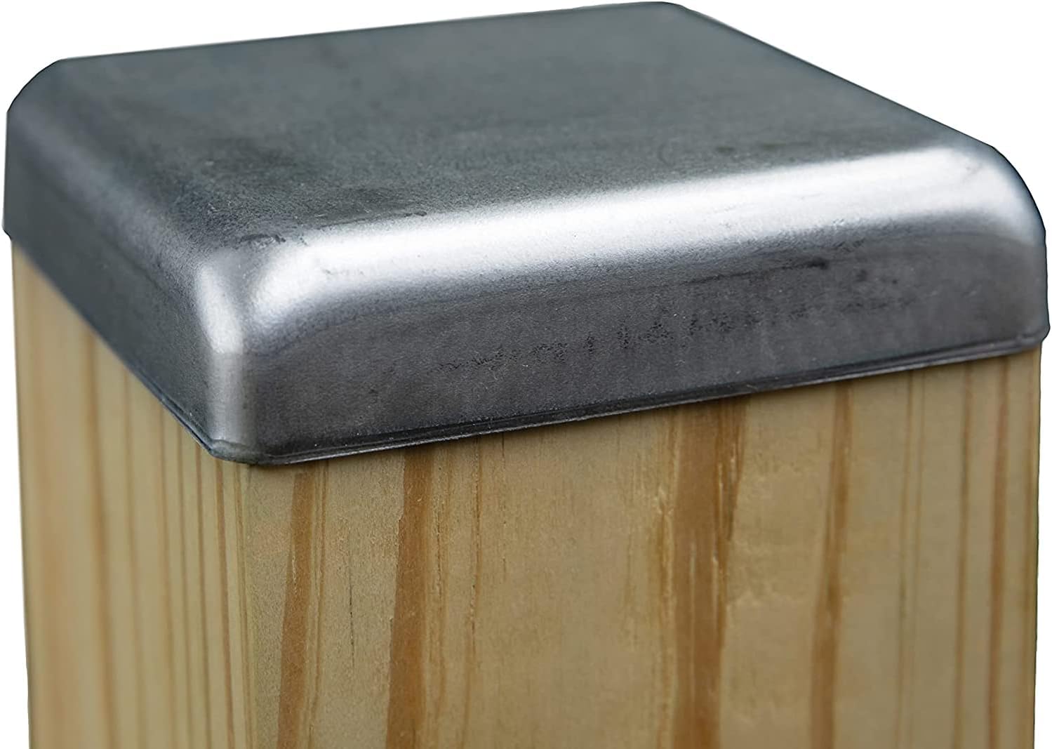 FULL 4x4 Heavy Duty Galvanized Post Cap (Inside Dimension is 4 in. x4 ...