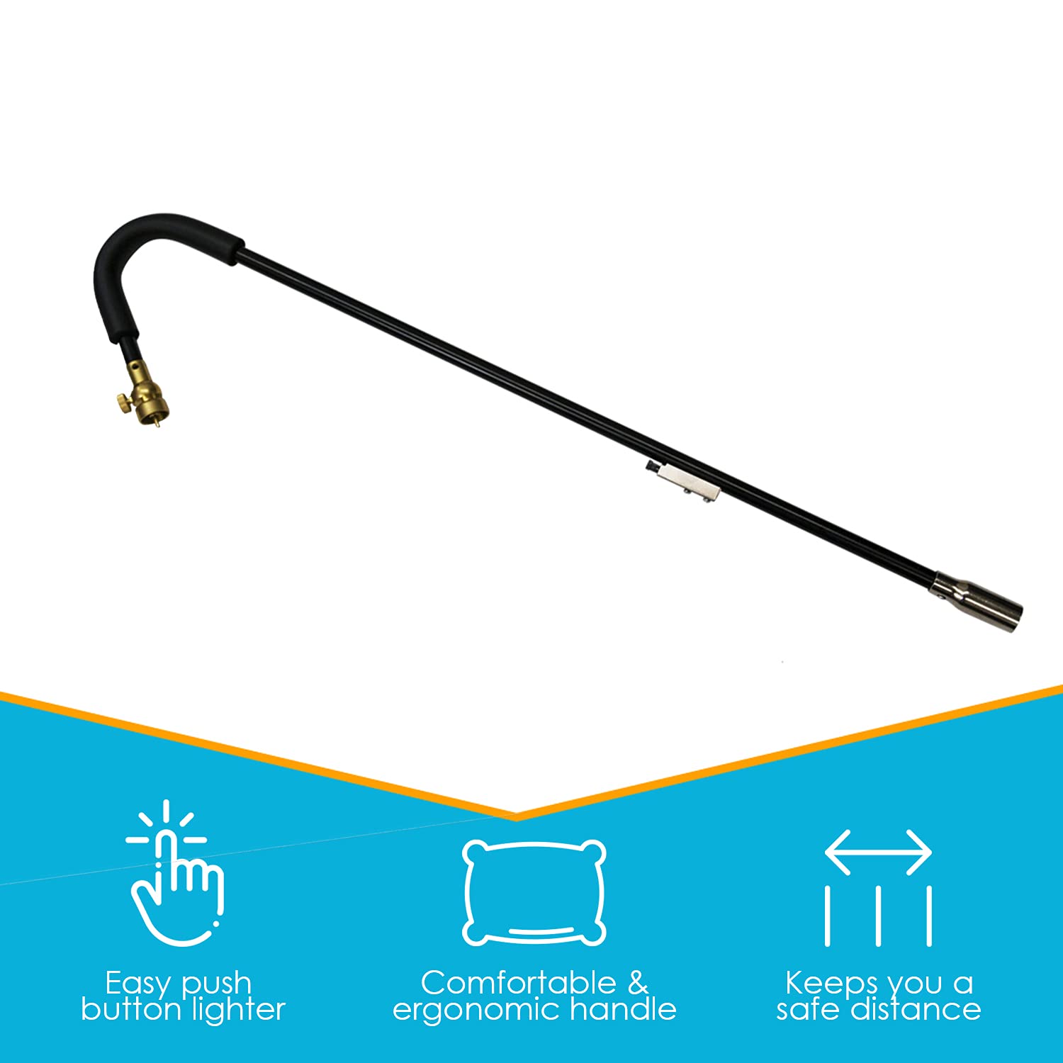 Houseables Weed Torches, Propane Burner Torch, Flame Weeder Cane ...
