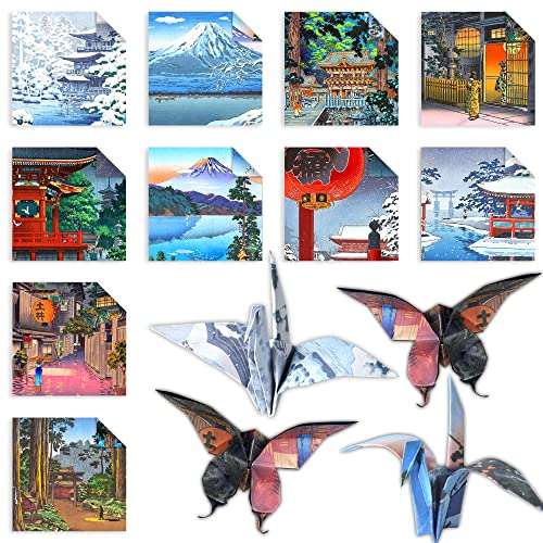 Snapklik.com : Origami Paper 6x6 Double Sided 50 Sheets 10 Colors ...