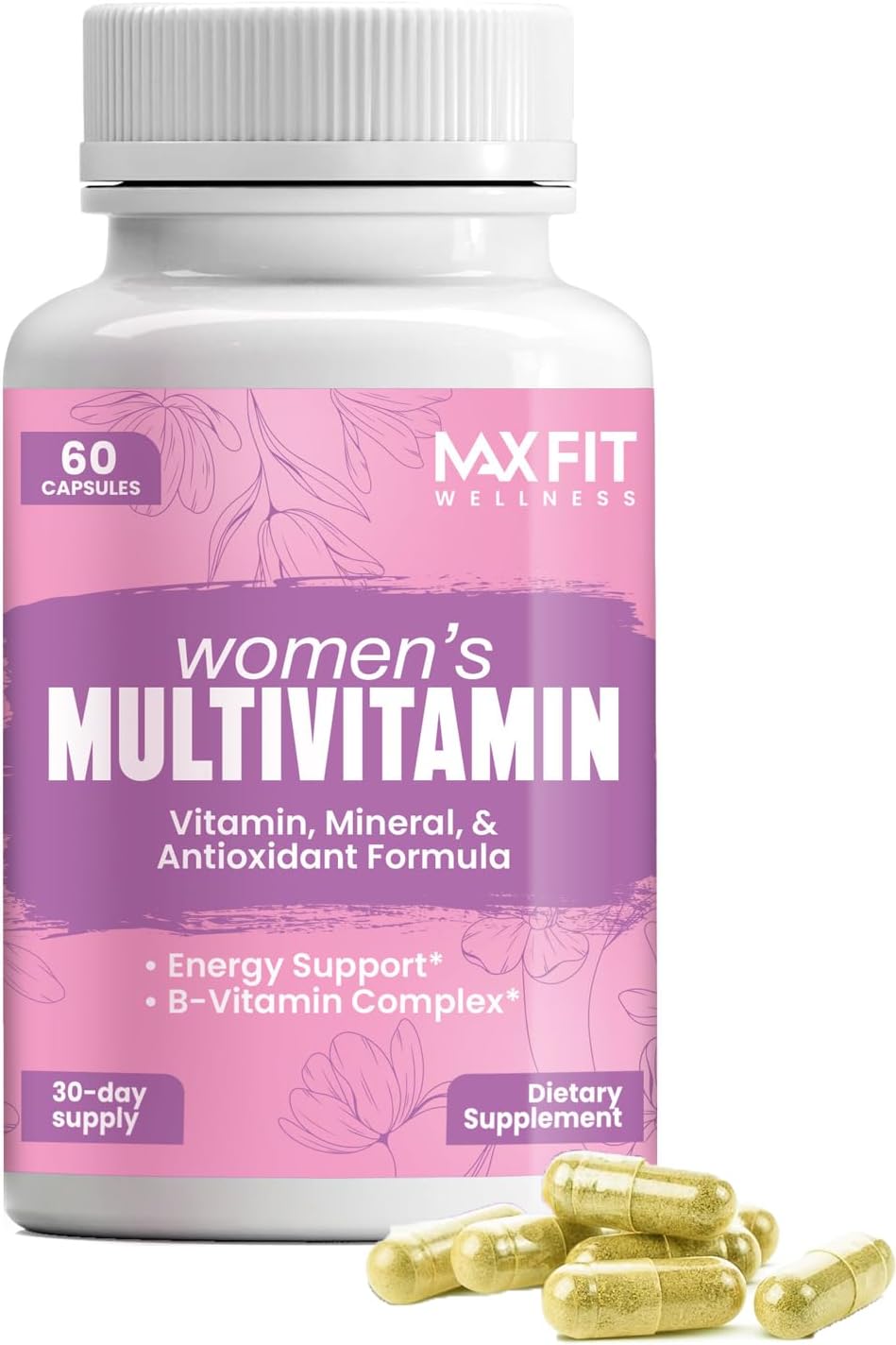 Amazon.com: MAX FIT Women's Multivitamin – Complete Multivitamin for ...