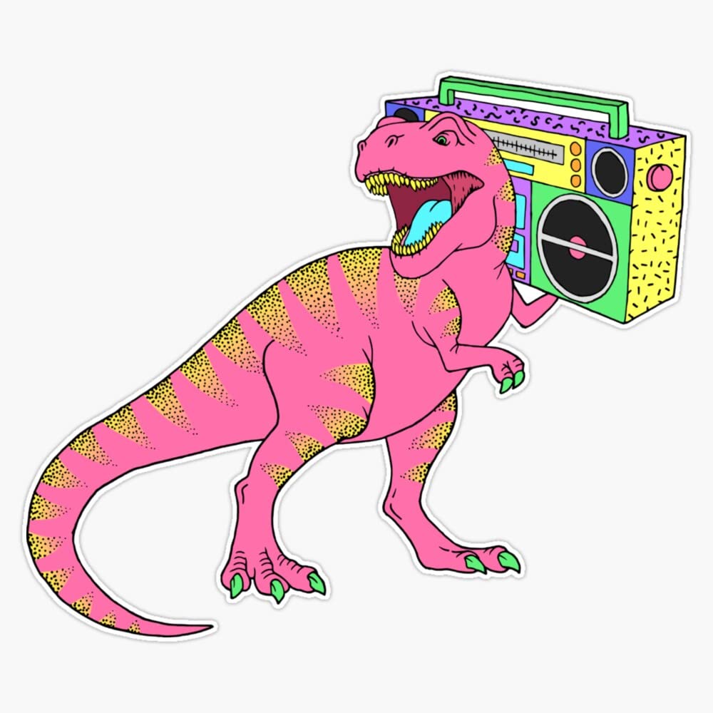 Dinosaurs The 80s Vintage Dinosaur Art: On The Trail Of The Dinosaurs