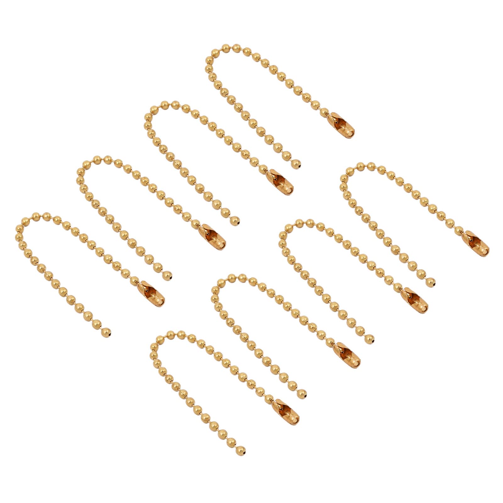 Amazon.com: YOKIVE 8 Pcs Ball Chain, Bead Extension Keychain Cord with ...
