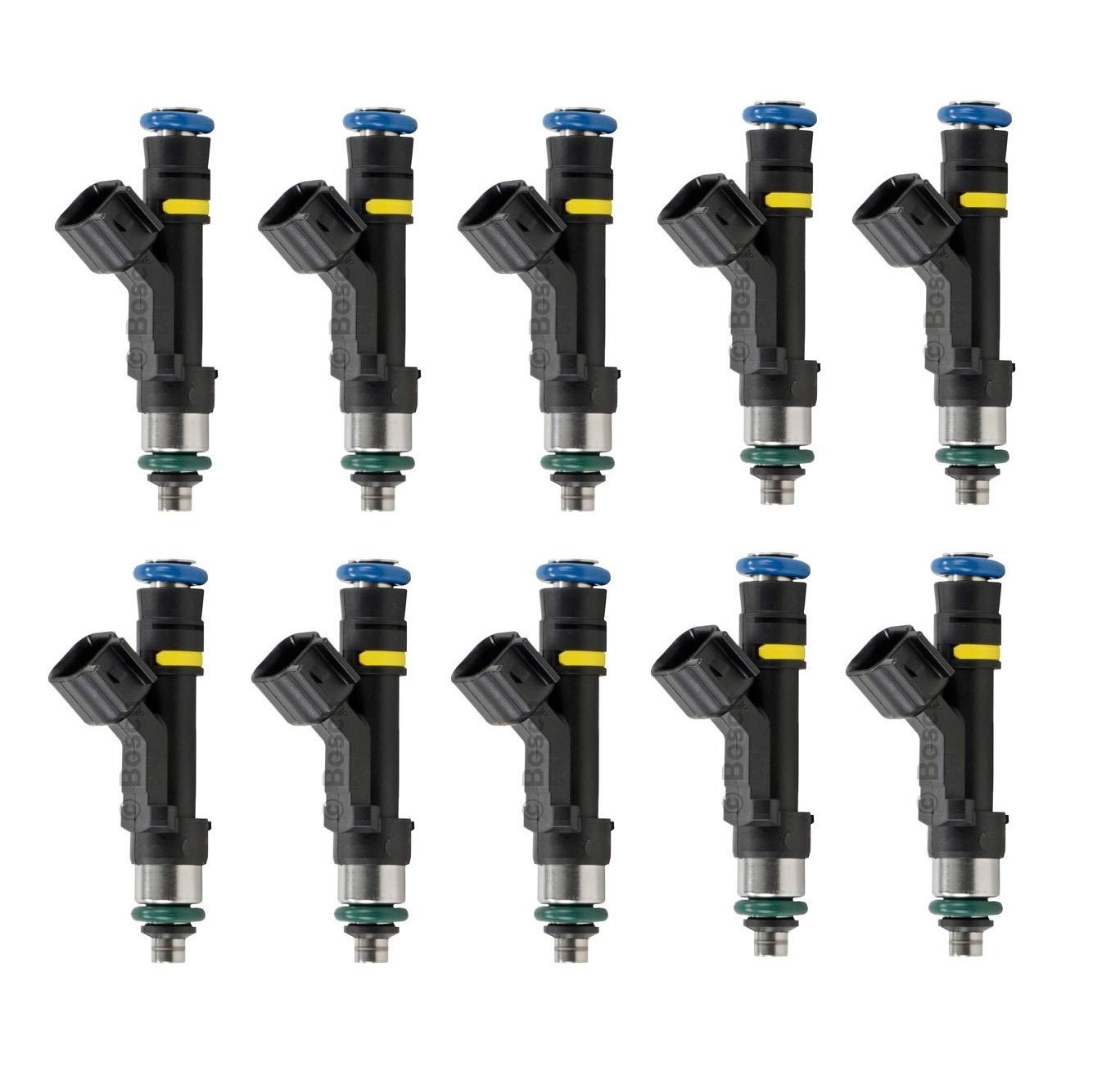 Amazon.com: NEW OEM Set of 10 Fuel Injectors 2011-2012-2013-2014-2015 ...