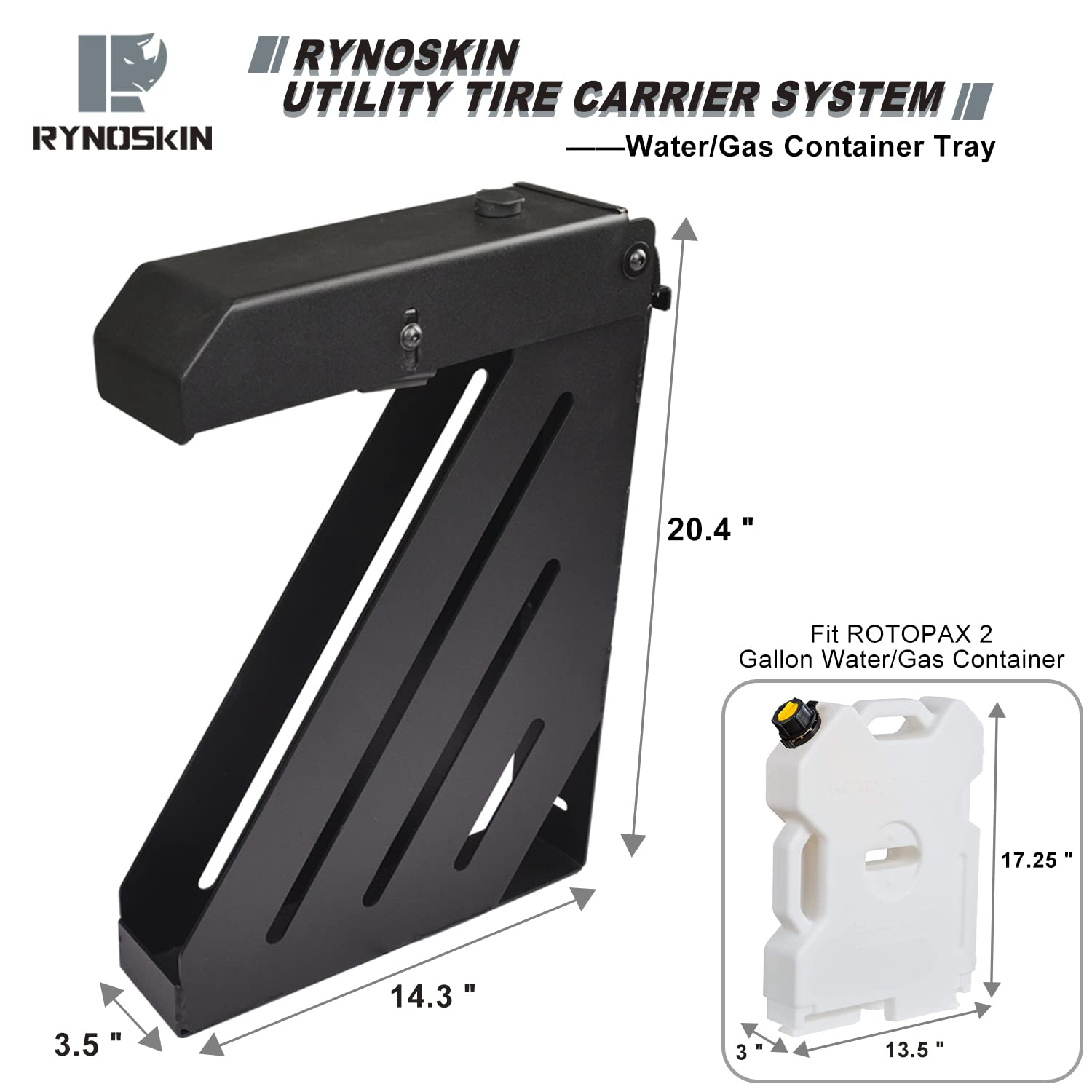 1985 Ford Bronco Gas Can Rack 1985 Ford Bronco Racks And Carriers