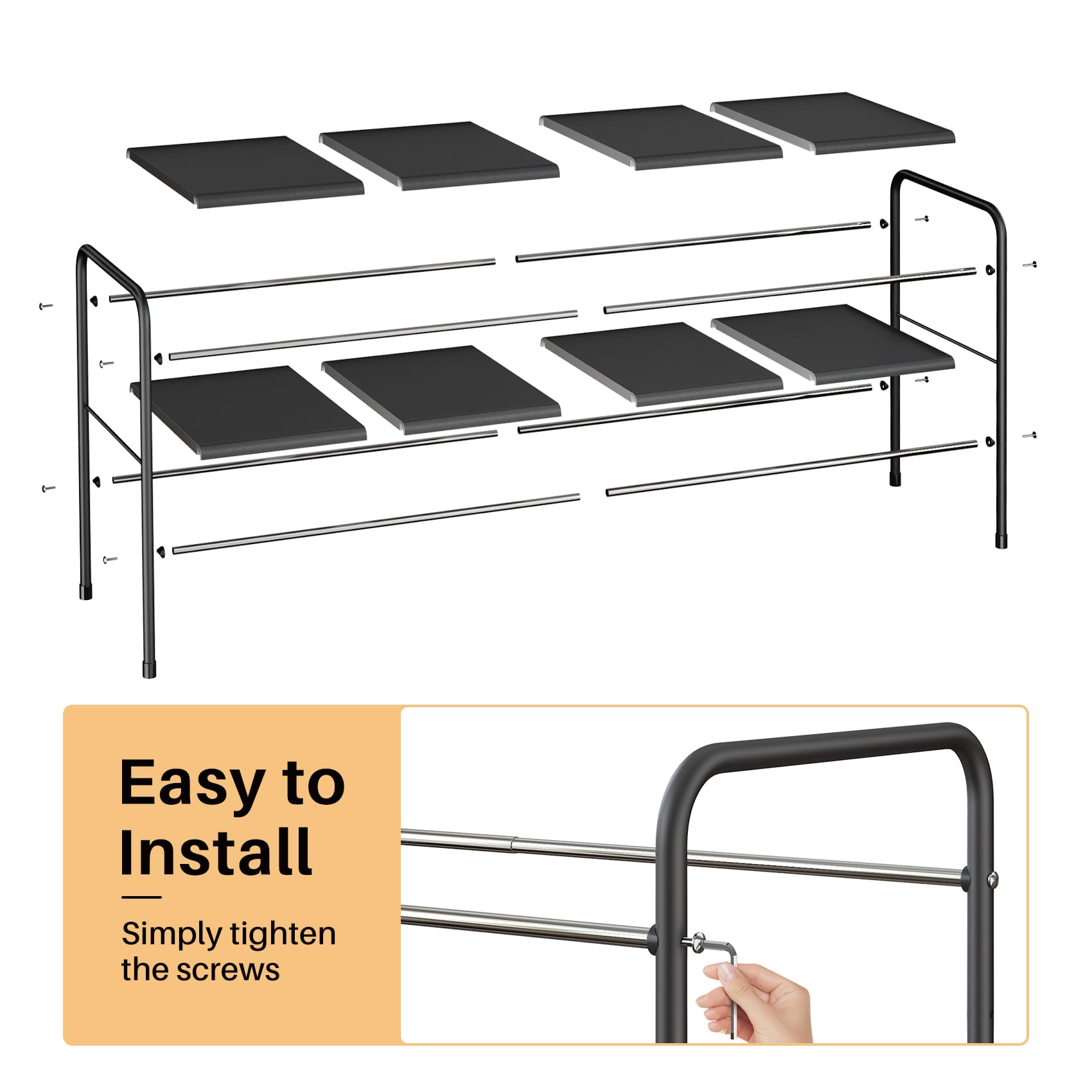Snapklik.com : Prevent Soil Detachment Easy To Clean Expandable Shoe ...
