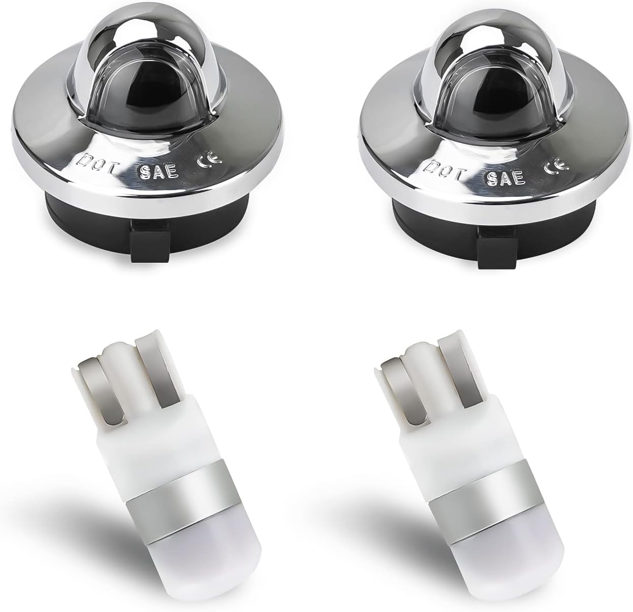 Amazon.com: Augeny 2 PCS Full LED License Plate Light Tag Lamp, 6500K ...