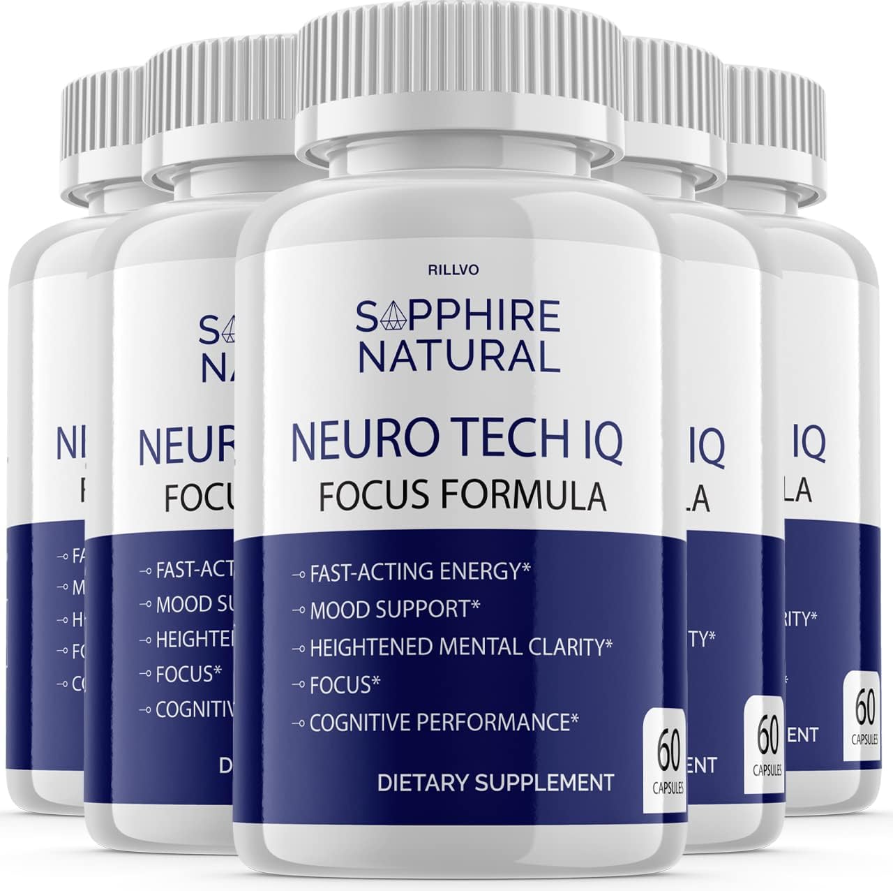 Amazon.com: (5 Pack) Neuro Tech IQ NeuroTech IQ Pills Brain Supplement ...