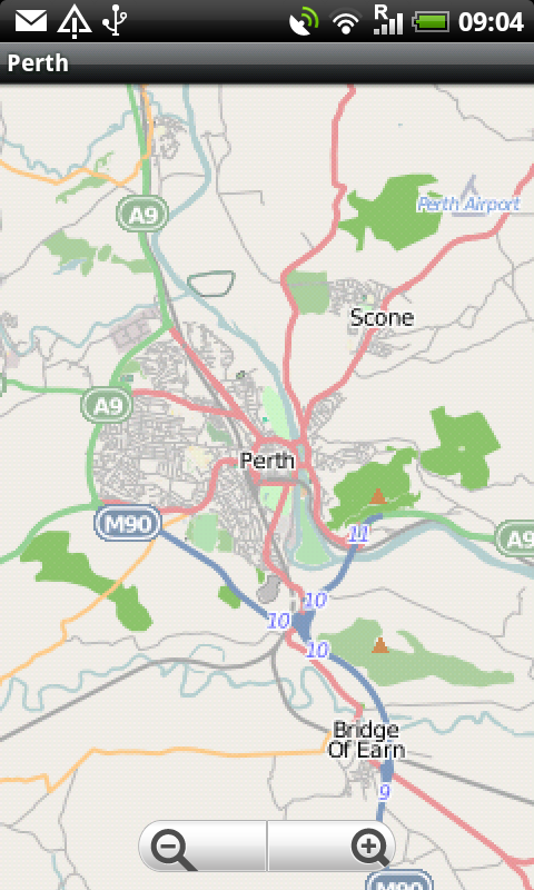 Perth UK Street Map - App on the Amazon Appstore