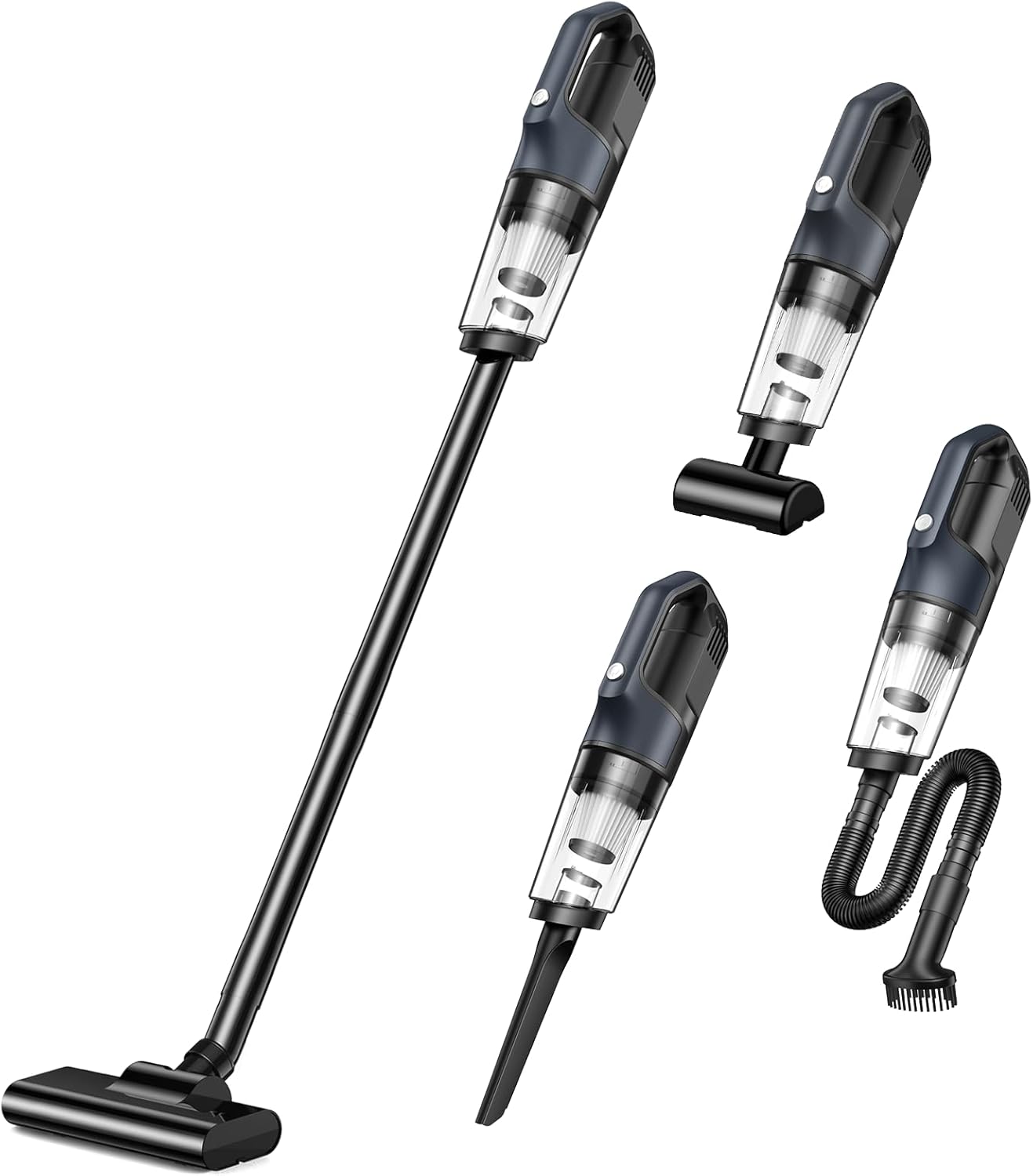 Amazon | 掃除機 コードレス 【0.54kg超軽量ボディ 2024夏初売り】 12Kpa強力吸引力 2WAY スティッククリーナ&ハンディ掃除機 多重濾過 HEPAフィルター 静音 ...