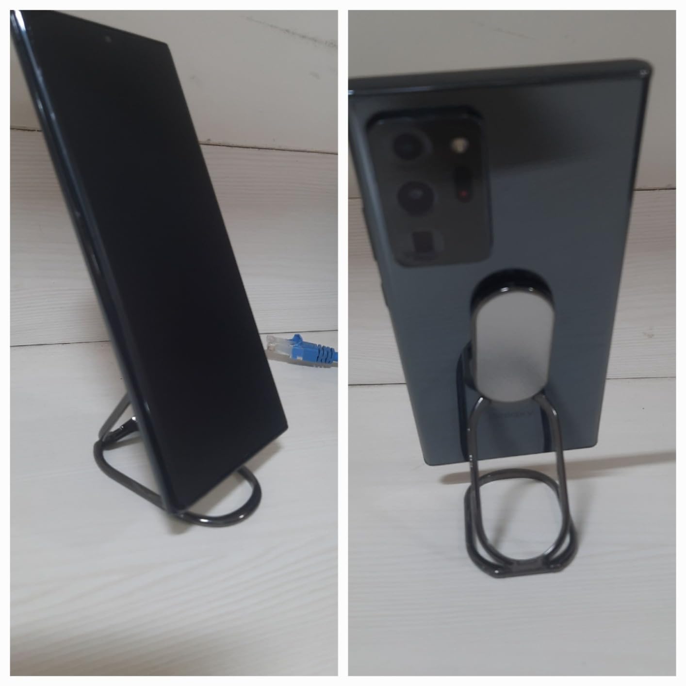ZORBES® Mobile Stand Foldable Phone Stand 3M Self-Adhesive Metal ...