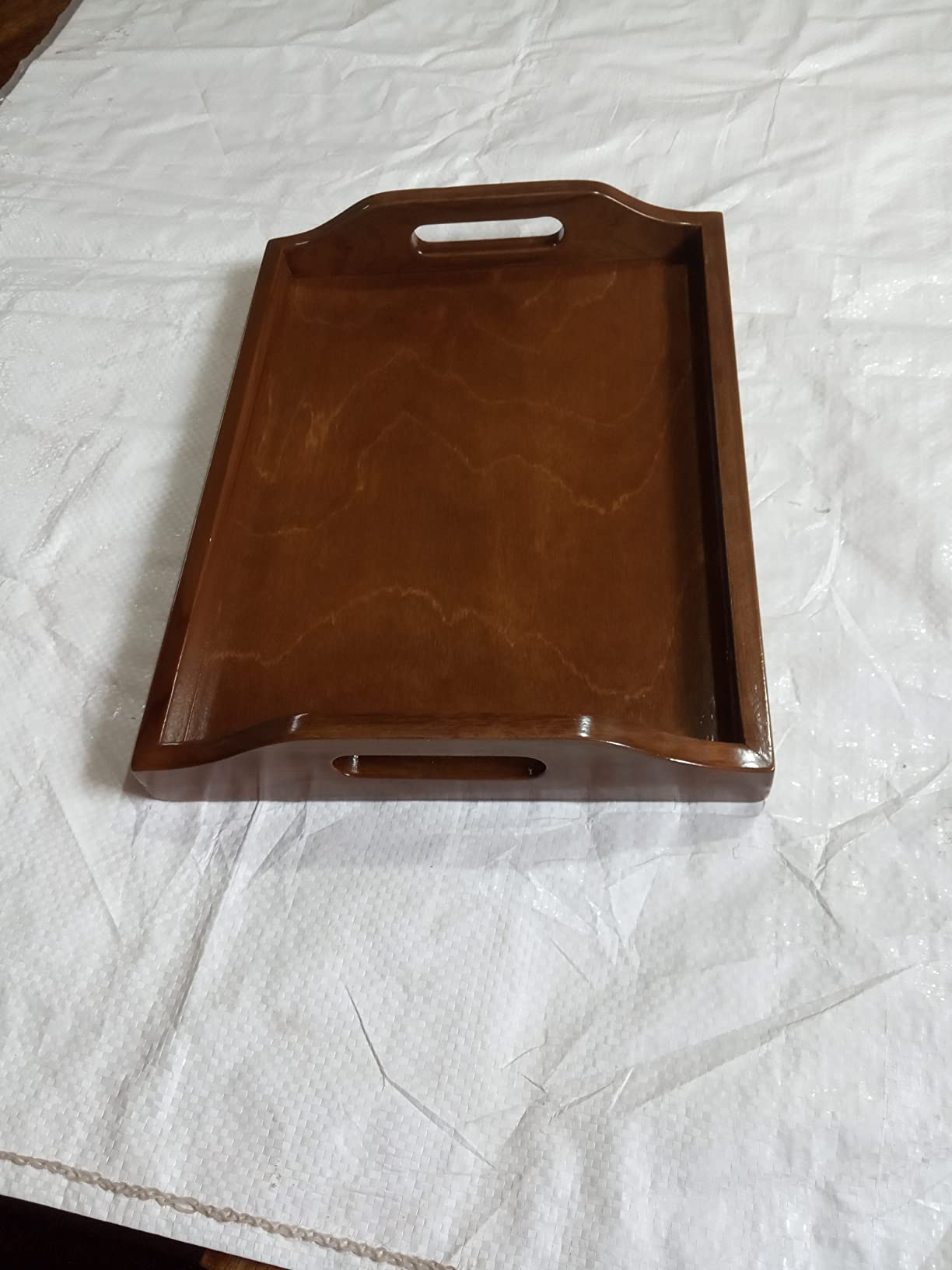 Timber Bimber Wooden Serving Tray, Premium Handcrafted, for Tea, Coffee ...